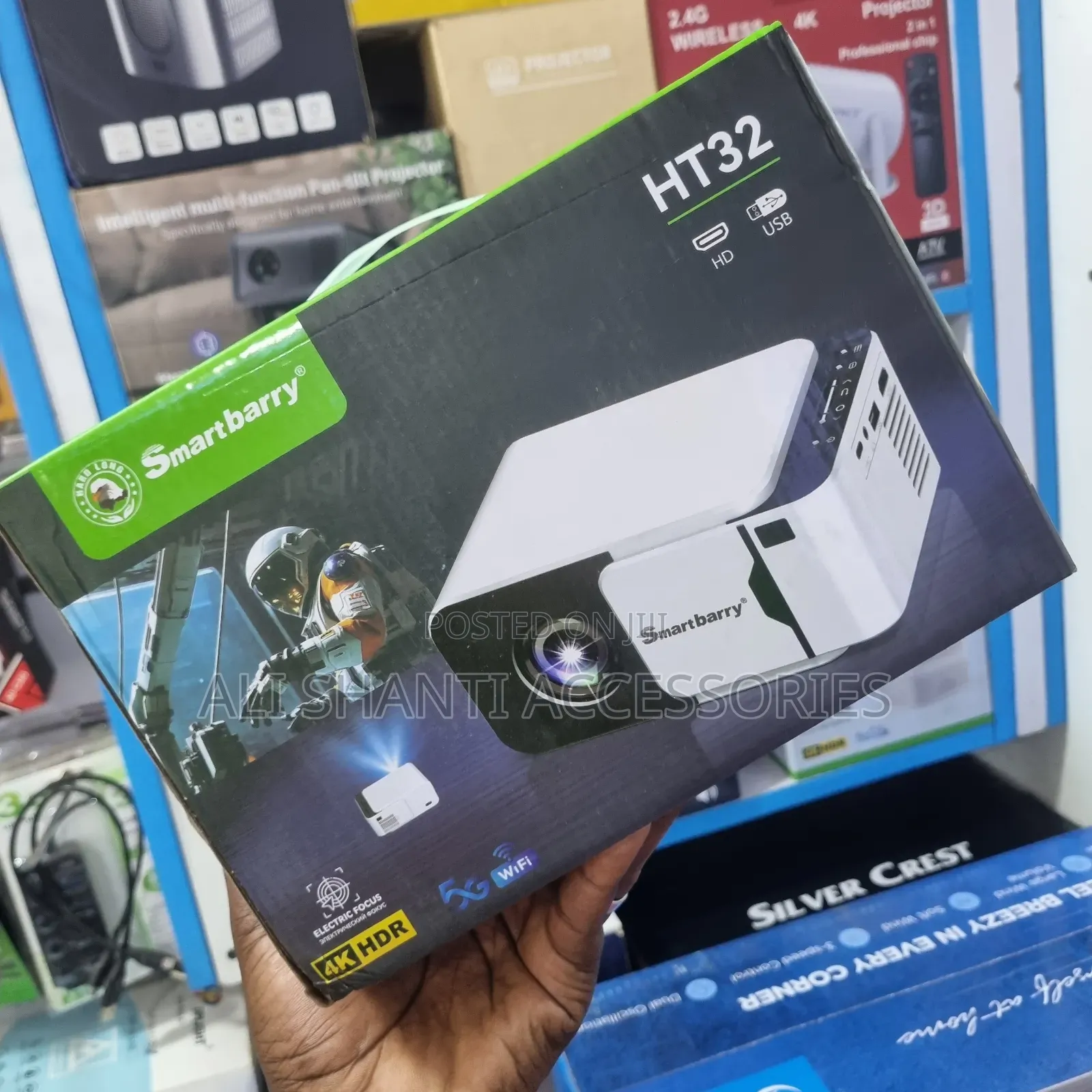 Smartbarry Ht32 Mini Smart Projector With Auto Focus in Central ...