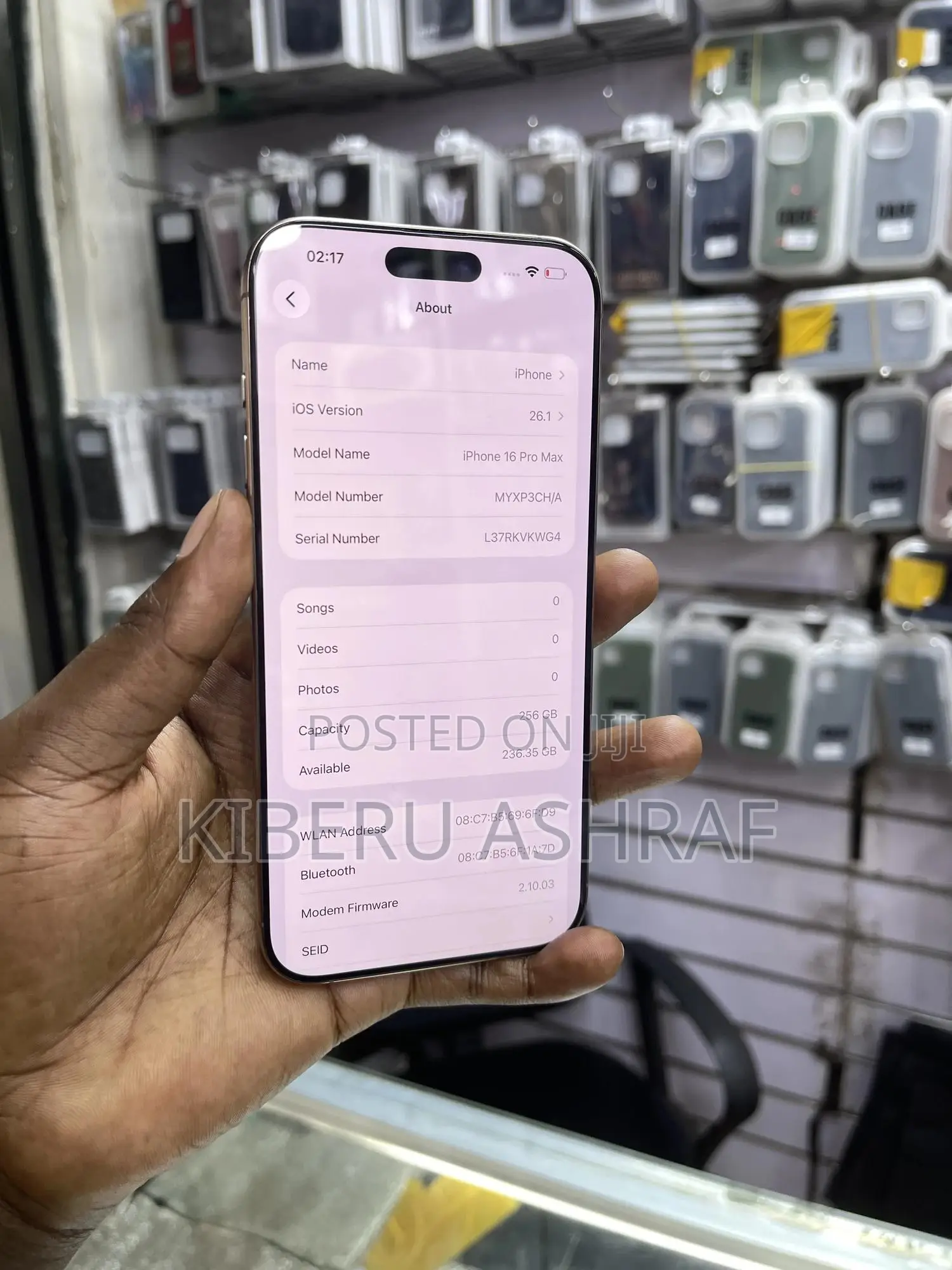 Apple iPhone 16 Pro Max 256 GB Rose Gold in Central Division - Mobile ...