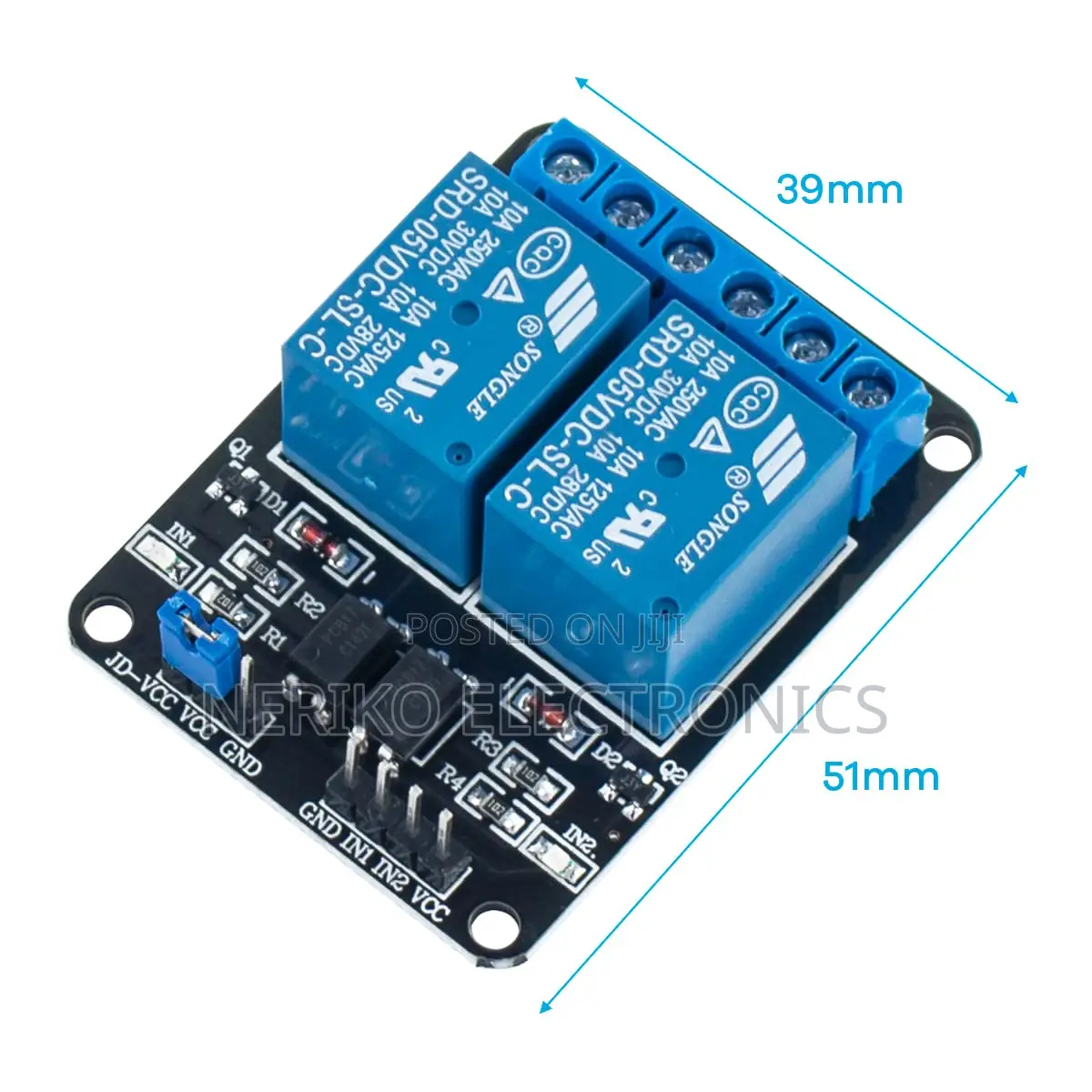 2 Channel 5v 10a Relay Module for Arduino in Central Division ...