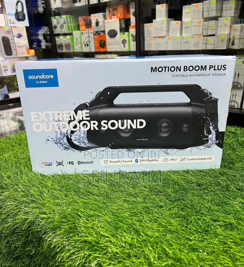 Sound Core Motion Boom Plus in Central Division - Audio & Music ...