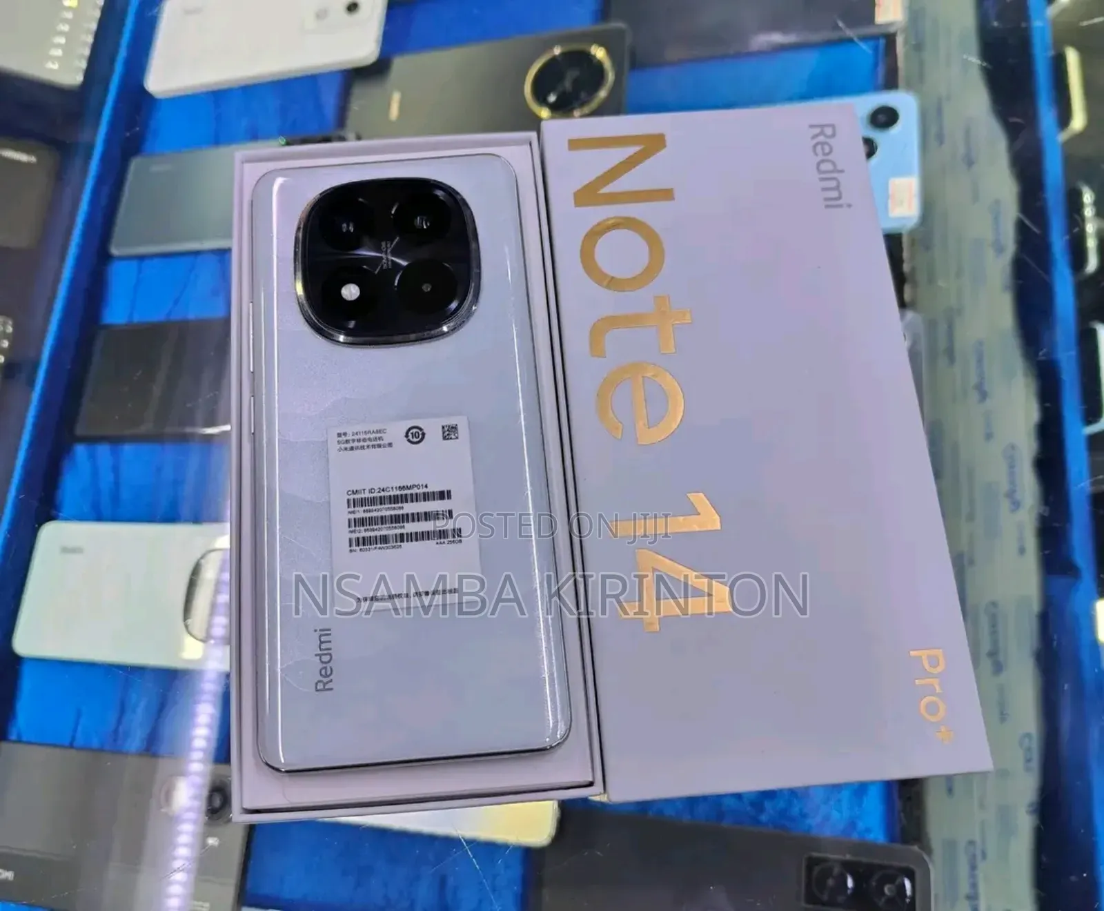 New Xiaomi Redmi Note 14 Pro+ 5G 256 GB Silver in Central Division ...