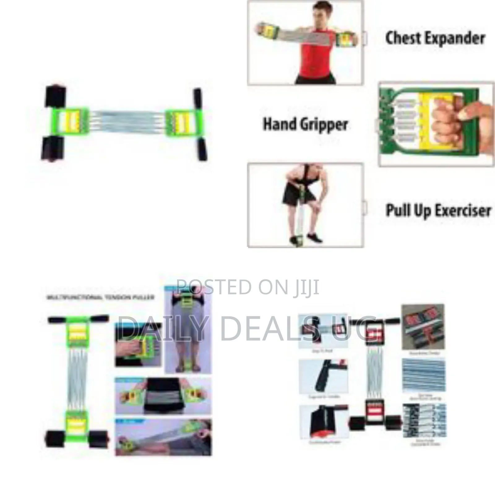 Multi-Functional Spring Chest Expander Resistance Trainer in Central ...