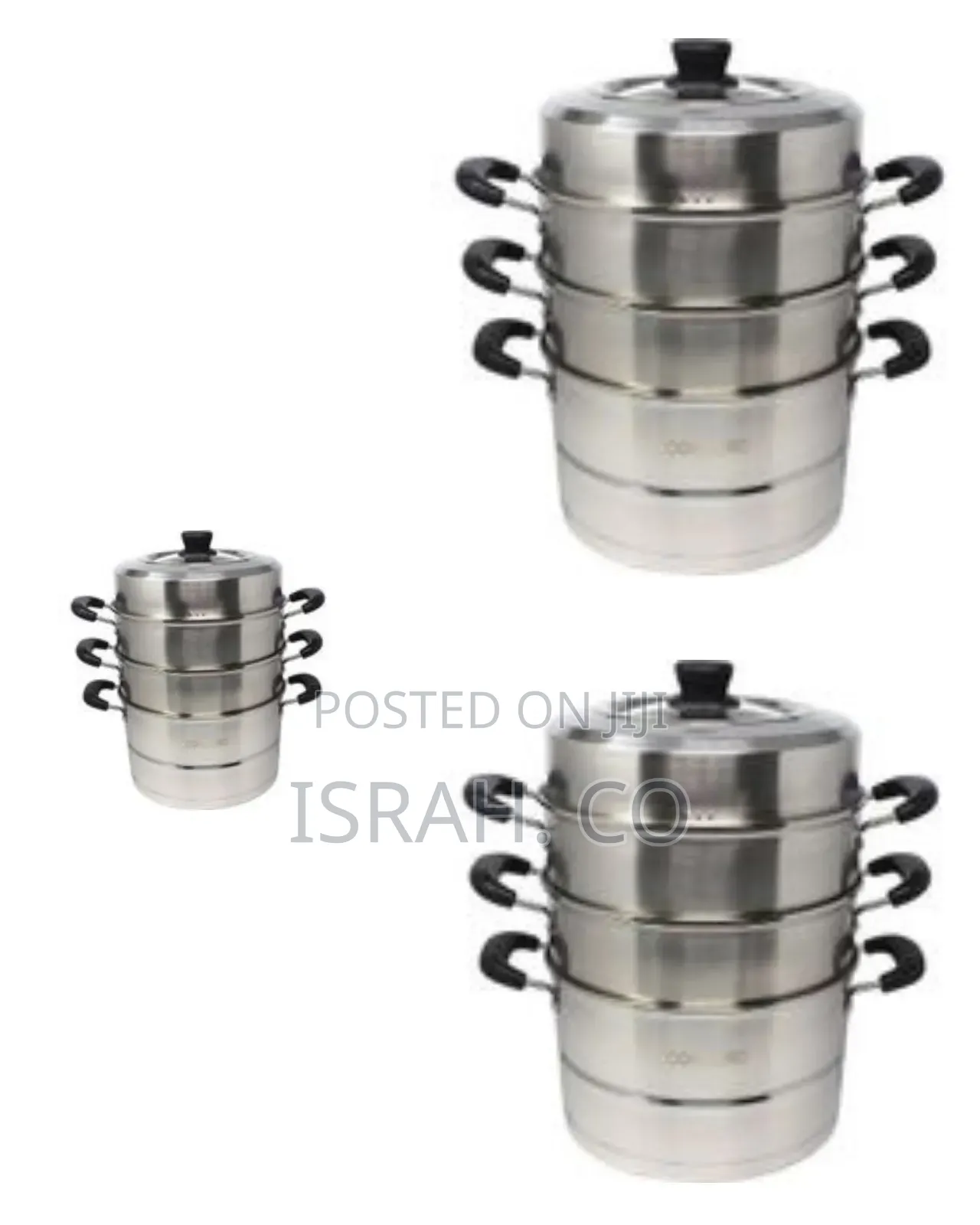 Multi-Tiered Stainless Steel Steamer - Silver in Central Division ...