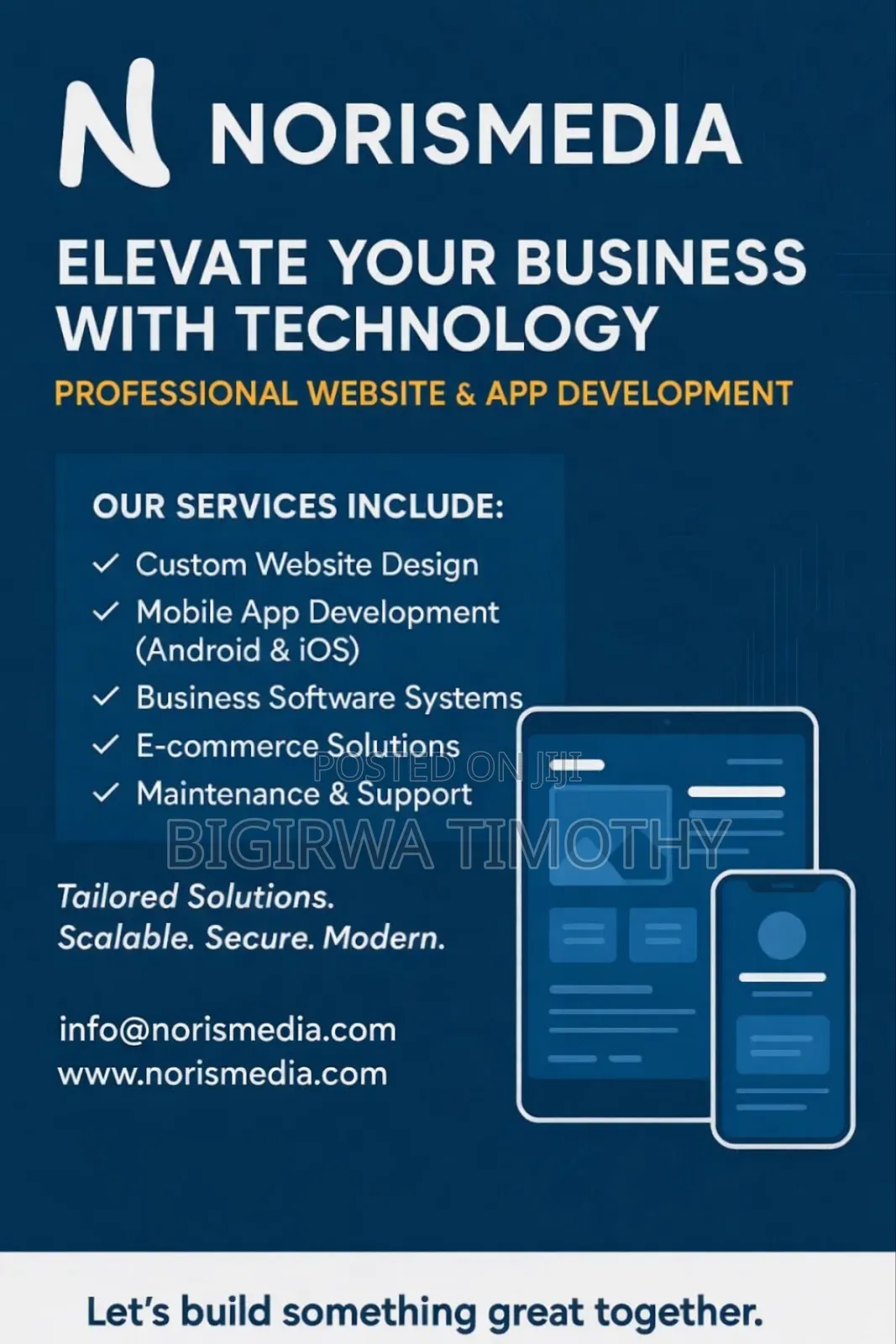 Professional Website and App Development in Central Division - Computer & IT Services, Bigirwa ...