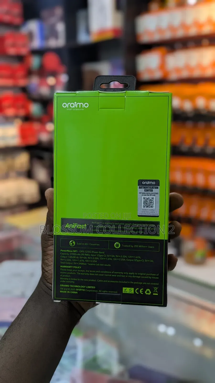Oraimo 27000mah 22.5w Power Bank With Led Display in Central Division ...