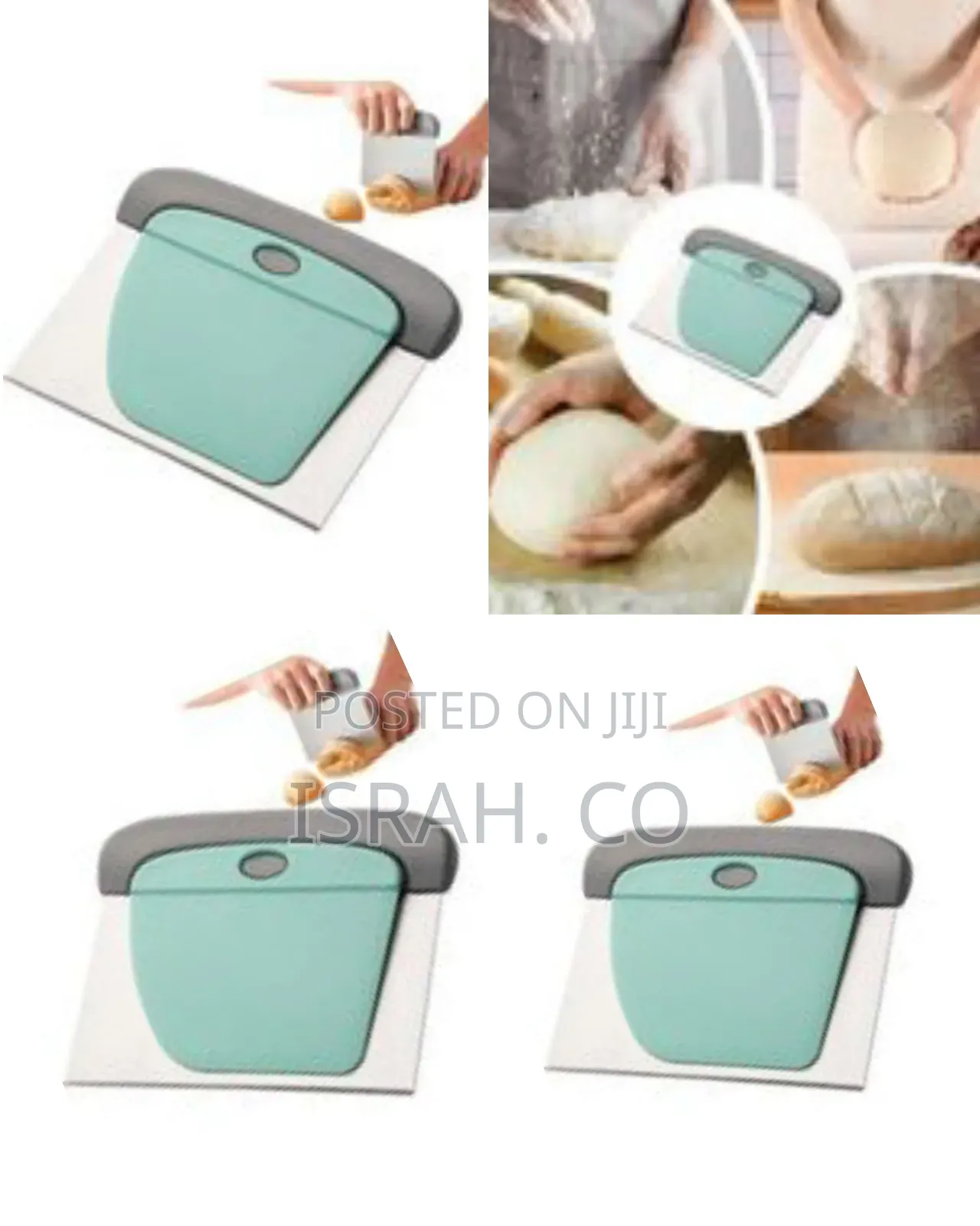 2-Piece Set of Multi-Purpose Dough Scrapers in Central Division ...