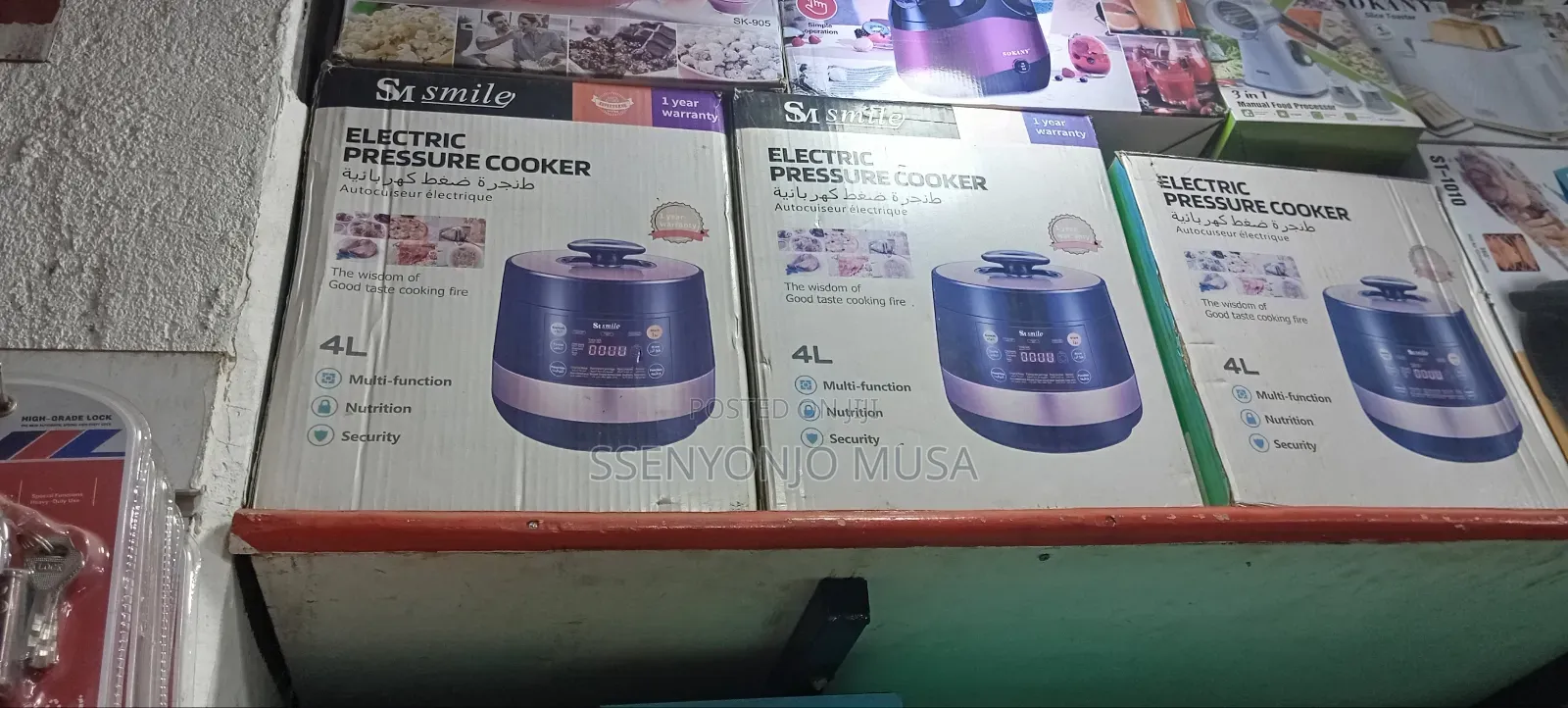 Smile 11-in-1 Intelligent Electric Pressure Cooker 4l | 1200w Multi in ...