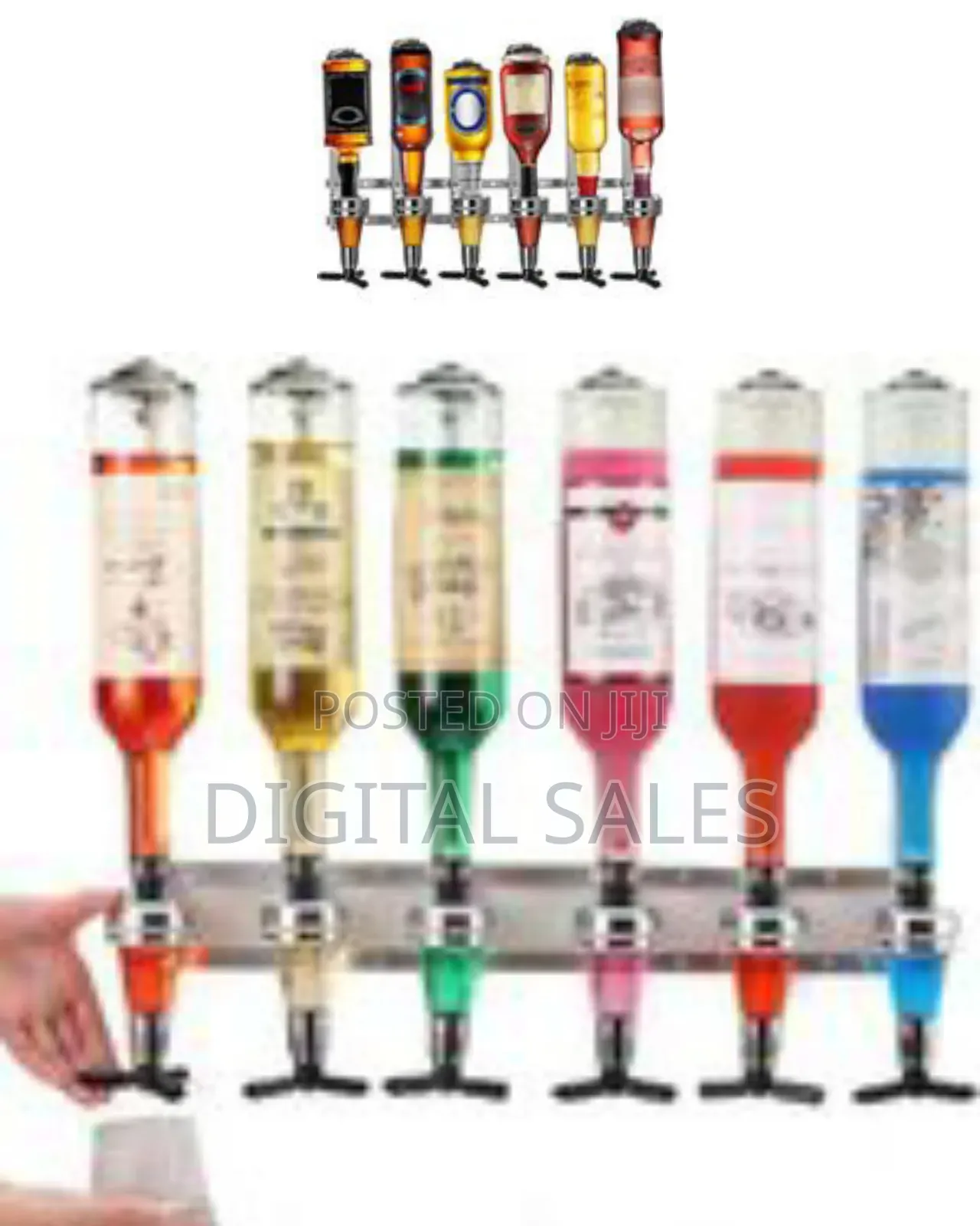 Professional Wall-Mounted Drink Dispenser Rack - Multicolor in Central ...