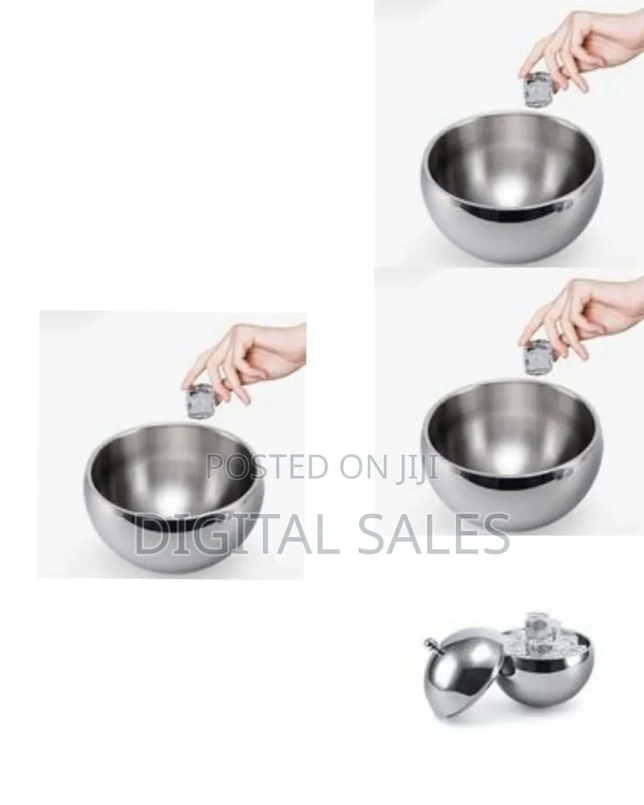 Modern Stainless Steel Sphere Ice Bucket in Central Division ...