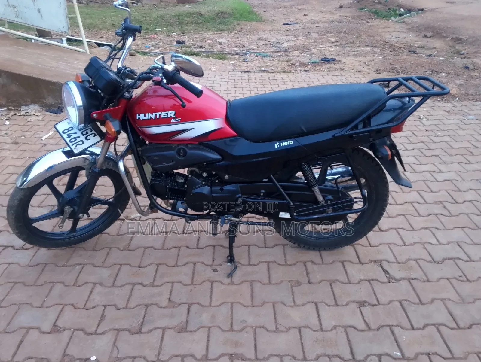 Hero Hunter 125 2024 Red in Rubaga - Motorcycles & Scooters, Emma And ...