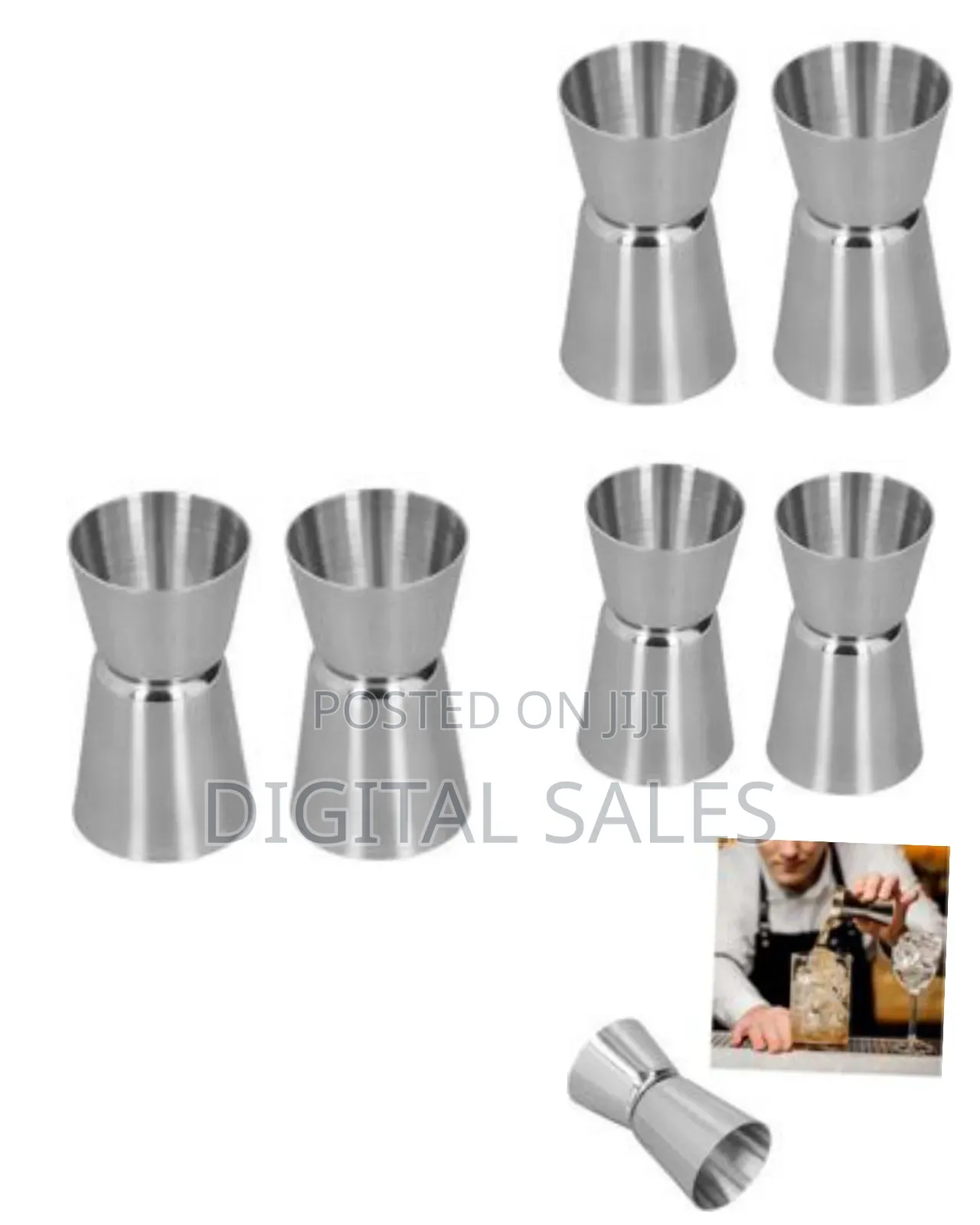 2 Piece Cocktail Shaker Set, 20/30ml in Central Division - Kitchenware ...