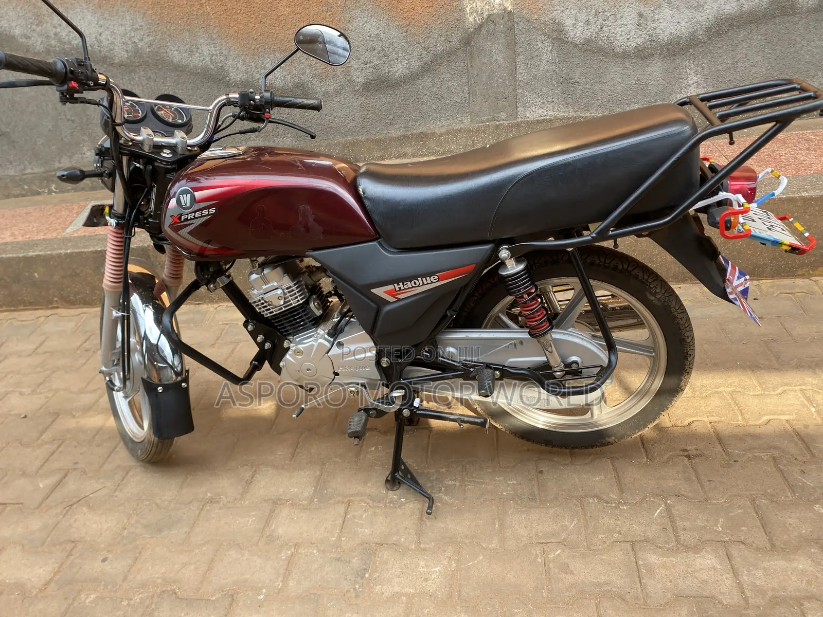 Haojue DK125 2025 Red in Rubaga - Motorcycles & Scooters, Asporo Motor ...