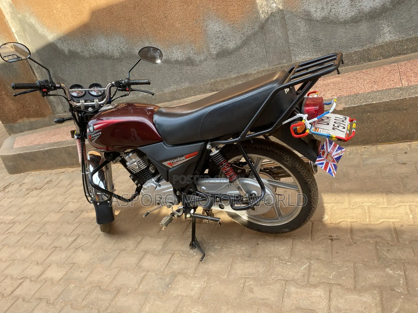 Haojue DK125 2025 Red in Rubaga - Motorcycles & Scooters, Asporo Motor ...