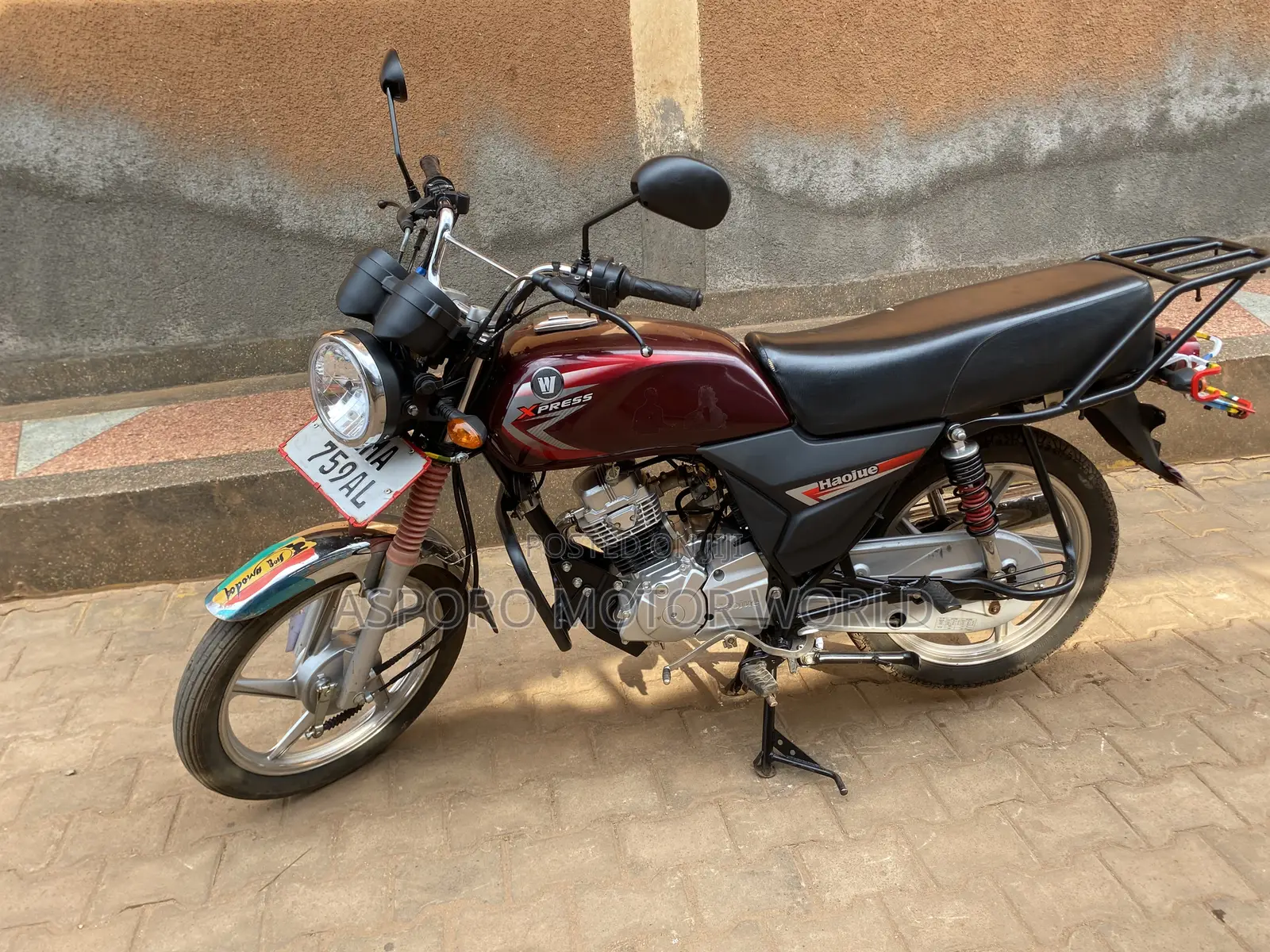 Haojue DK125 2025 Red in Rubaga - Motorcycles & Scooters, Asporo Motor ...