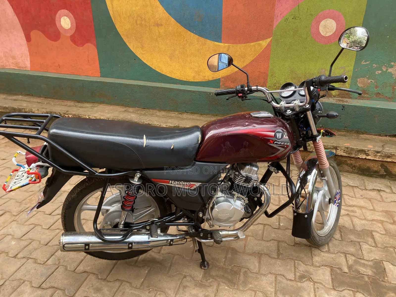 Haojue DK125 2025 Red in Rubaga - Motorcycles & Scooters, Asporo Motor ...