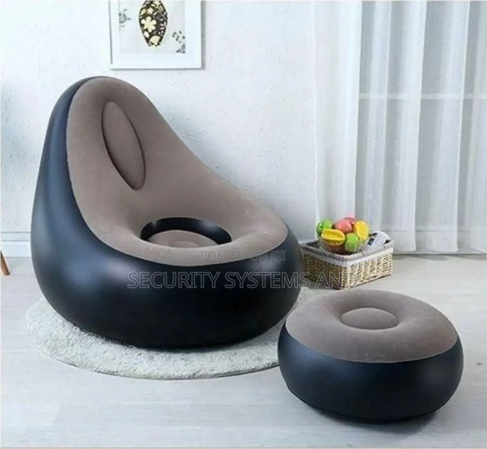 Inflatable Chair With Pump For Sitting Room Bedroom in Central Division ...