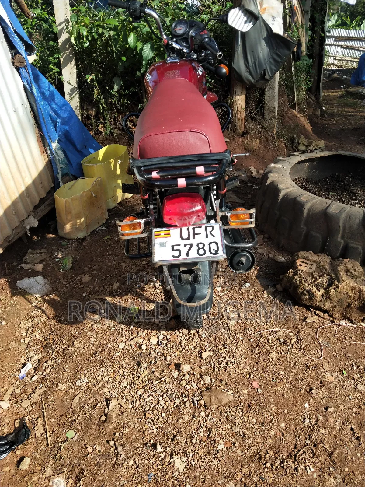 TVS HLX 125 2022 Red in Central Division - Motorcycles & Scooters ...