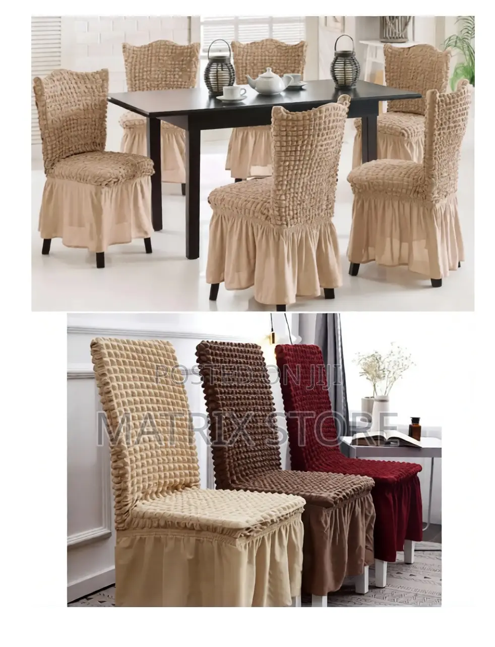Dining Chair Cover 5 Pc in Central Division - Furniture, Matrix Store ...