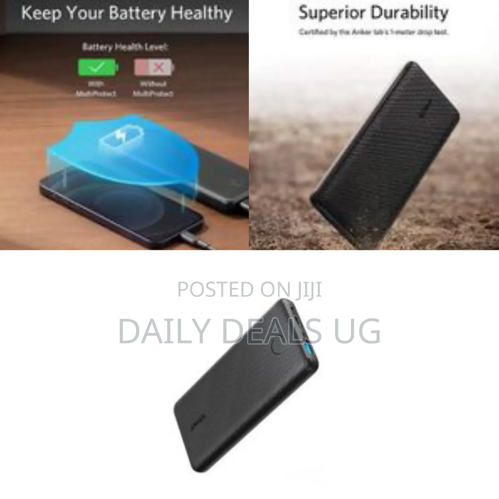 Anker Anker Powercore Slim 10000 Portable Charger - Multicolor in ...