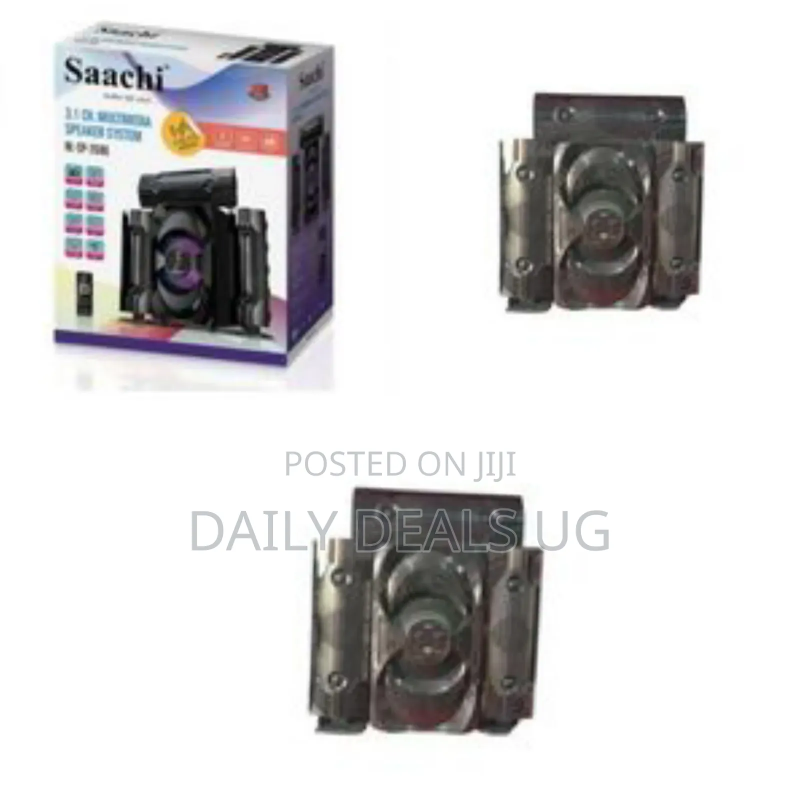 Saachi 3.1 Ch. Multimedia Speaker System - Multicolor in Central ...