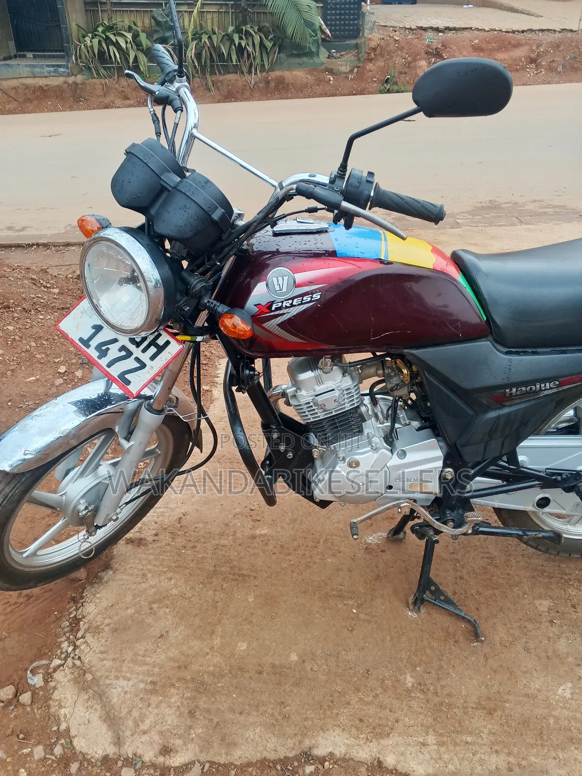 Haojue DK125 2024 Red in Rubaga - Motorcycles & Scooters, Wakanda Bike ...