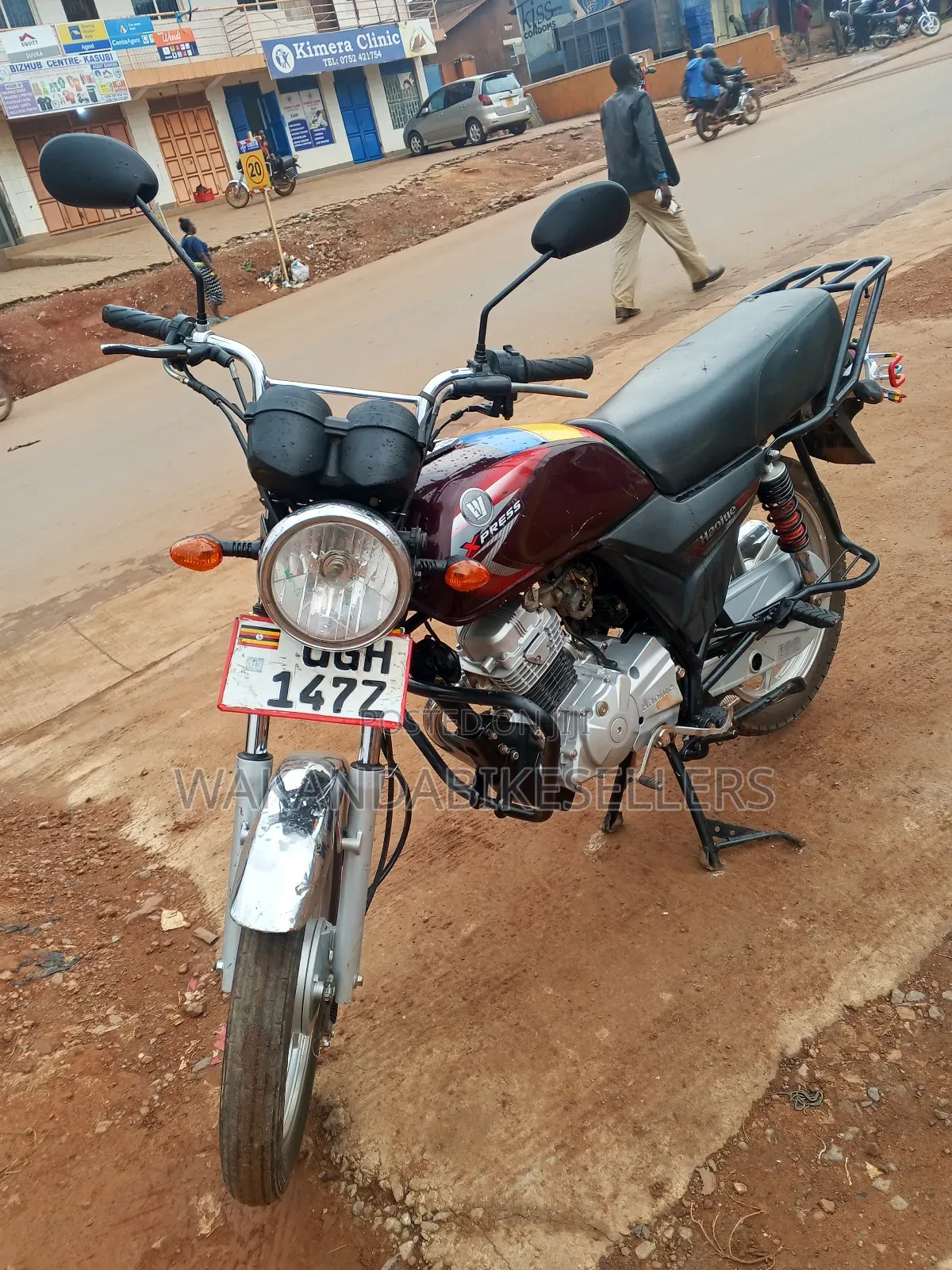 Haojue DK125 2024 Red in Rubaga - Motorcycles & Scooters, Wakanda Bike ...