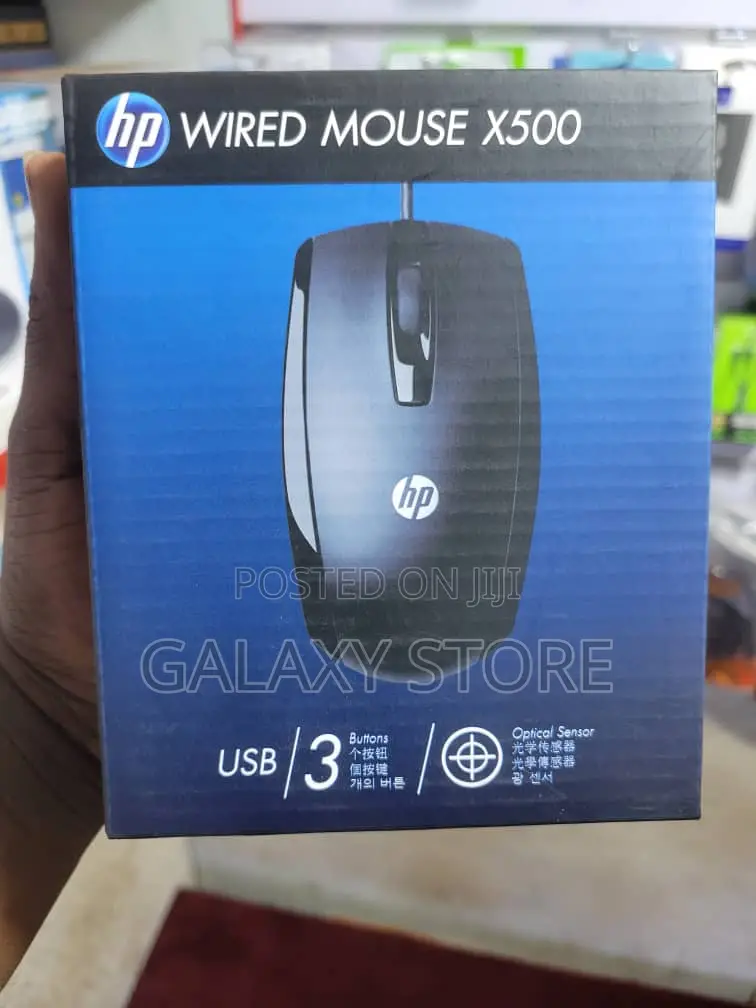 Hp X500 Wired Usb Mouse for Windows Pc Desktop, Laptop, Notebook, Mac ...