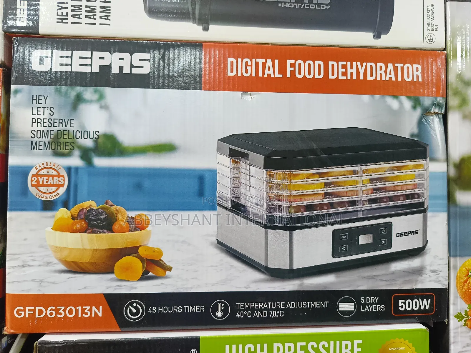 Geepas Digital Food Dehydrator, in Central Division - Kitchen ...