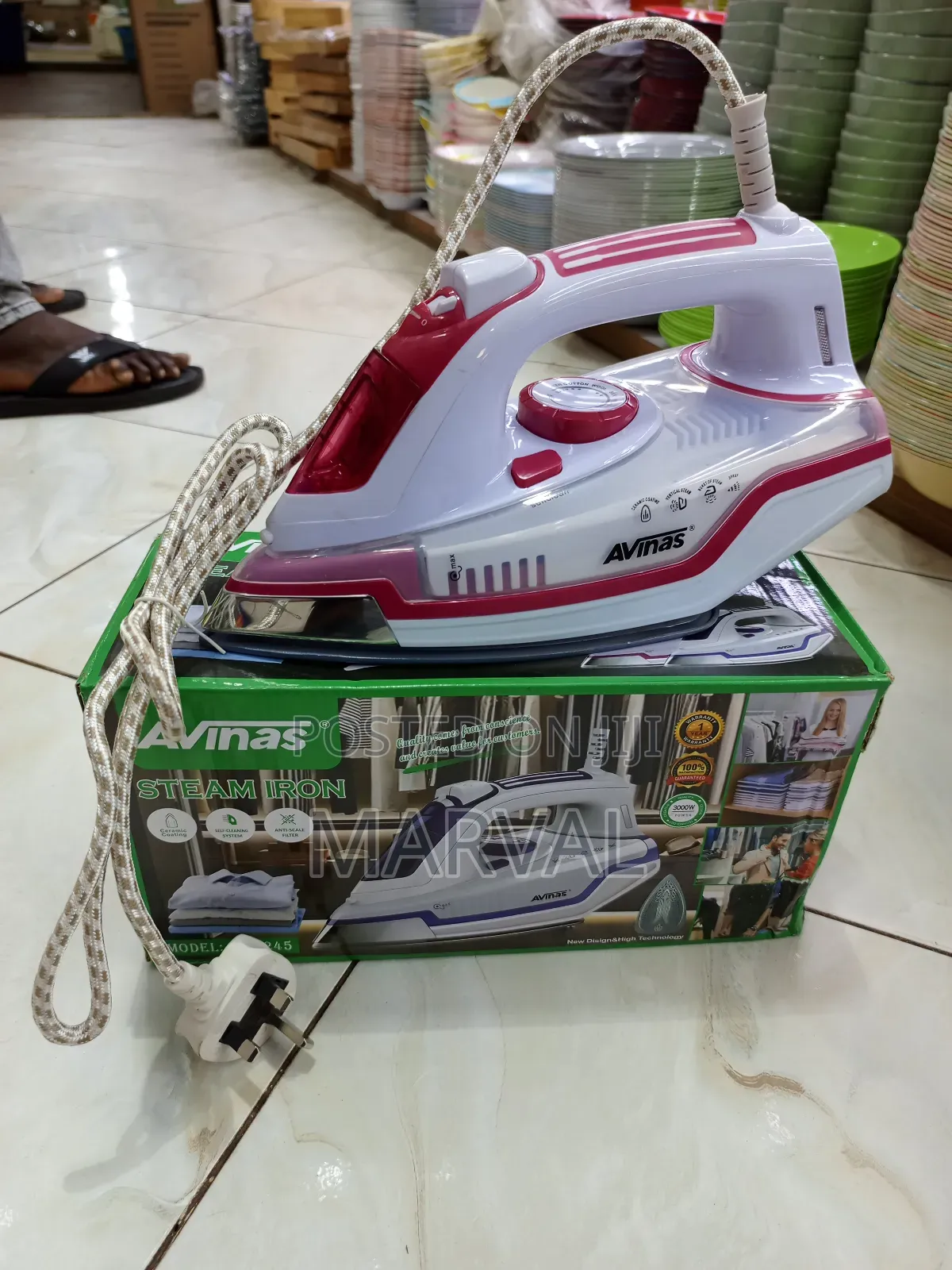 Avinas Professional Steam Iron, Model Av-2245. 3000w in Central ...