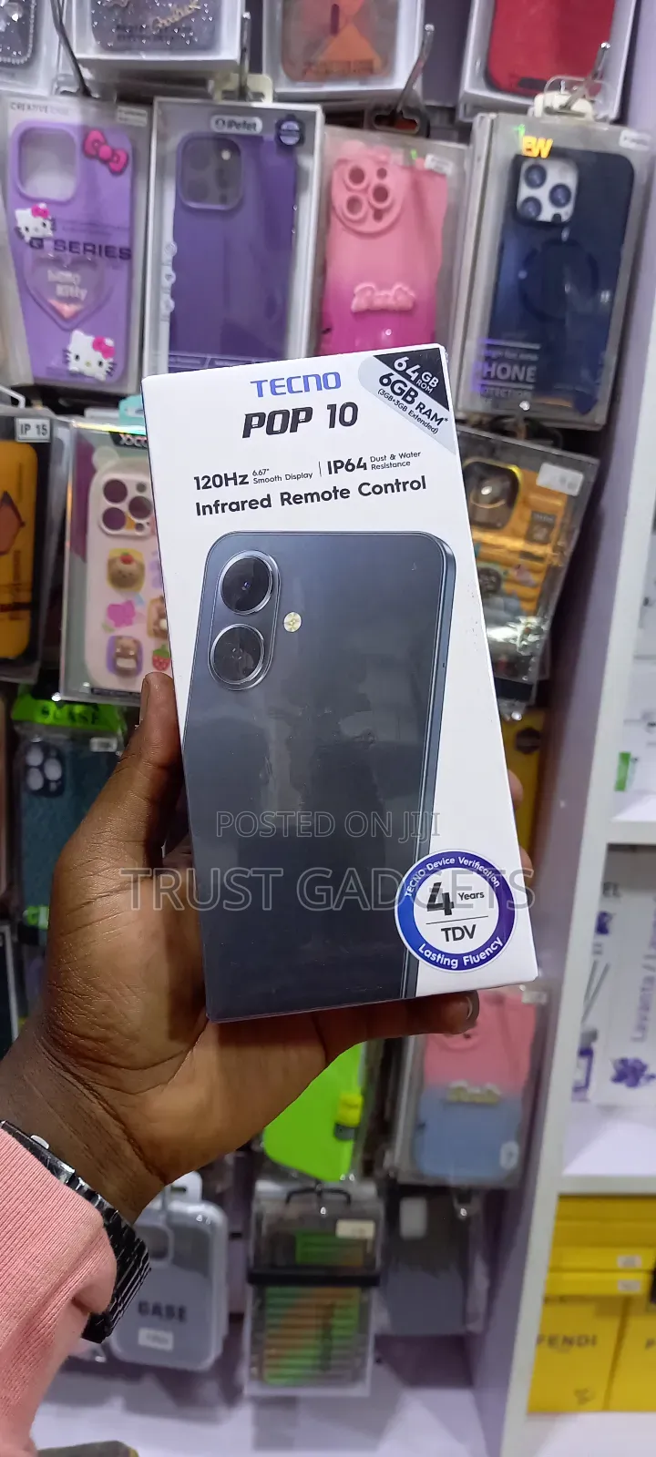 New Tecno Pop 10 128 GB Black in Rubaga - Mobile Phones, Trust Gadgets ...