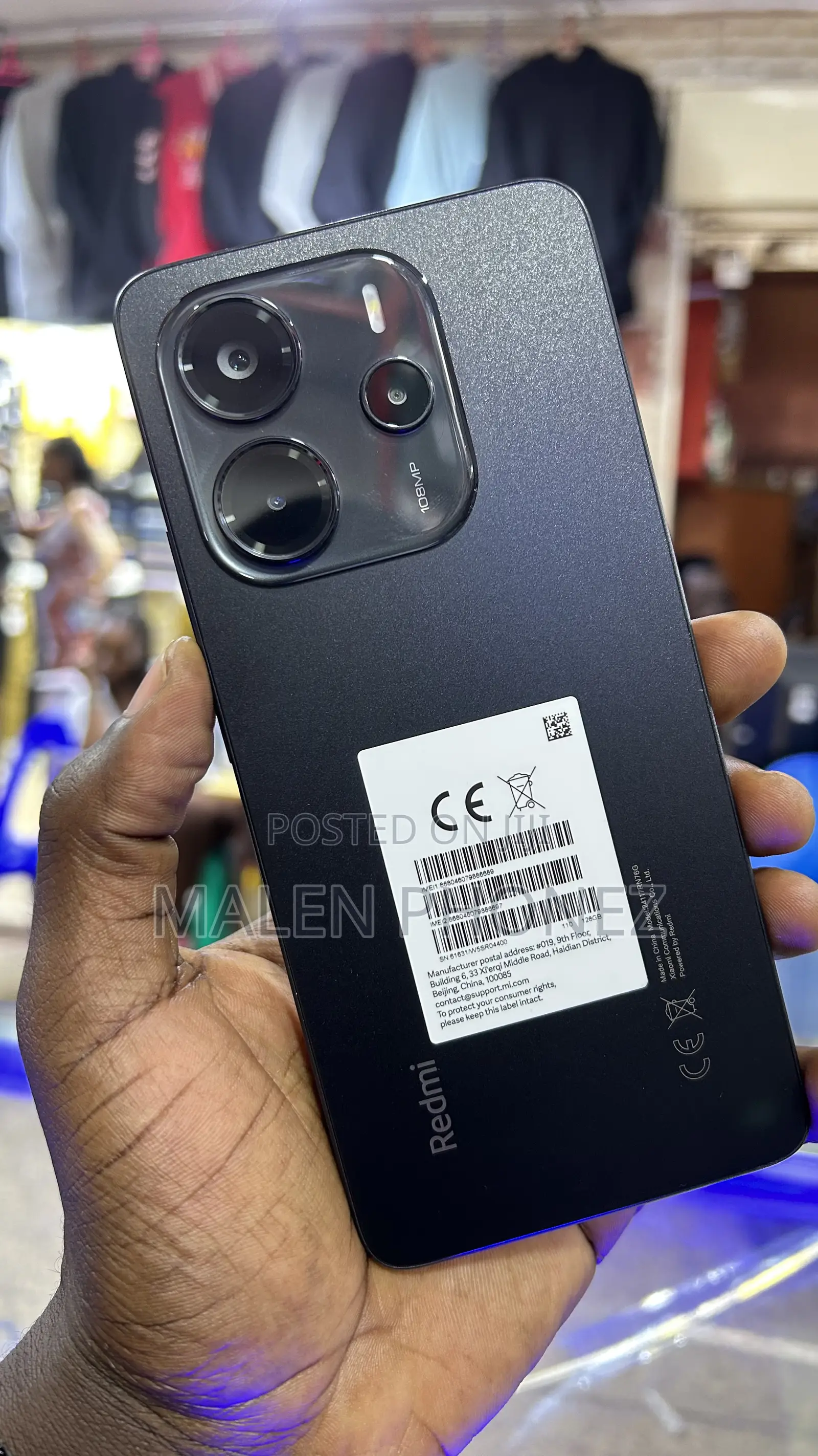 Xiaomi Redmi Note 14 128 GB Black in Central Division - Mobile Phones ...