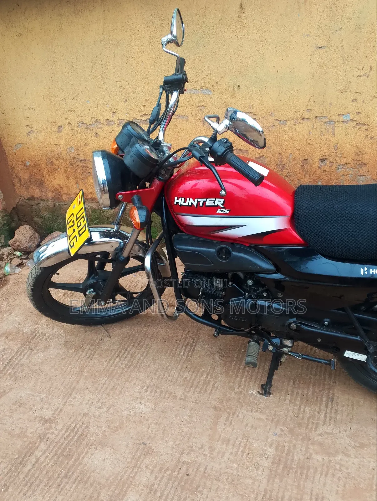 Hero Hunter 125 2024 Red in Rubaga - Motorcycles & Scooters, Emma And ...