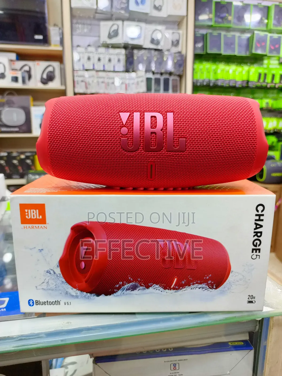 JBL Charge 5 Portable Bluetooth Speaker. in Central Division - Audio ...