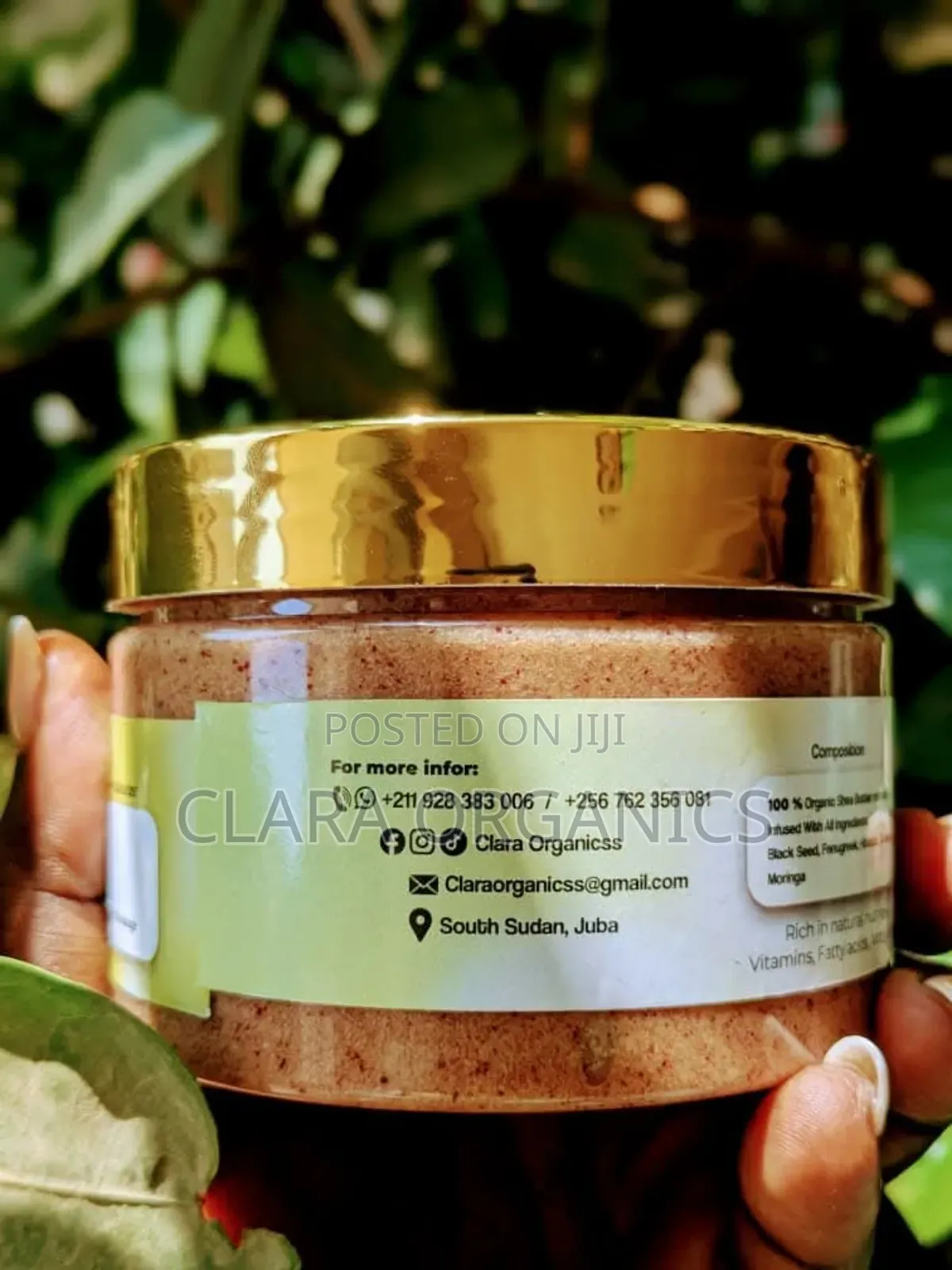 Shea Butter Hair Moisturizer in Kira - Hair Beauty, Clara Organics ...