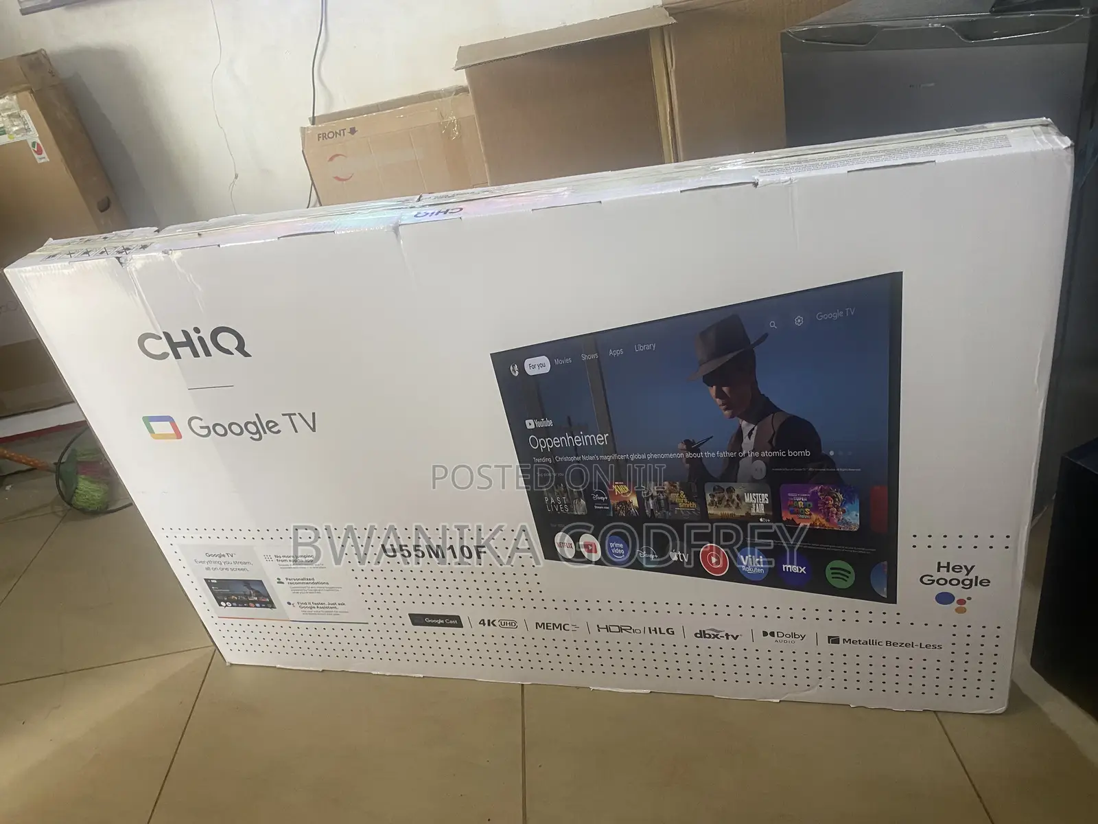Chiq 55 Smart in Central Division - TV & DVD Equipment, Bwanika Godfrey ...
