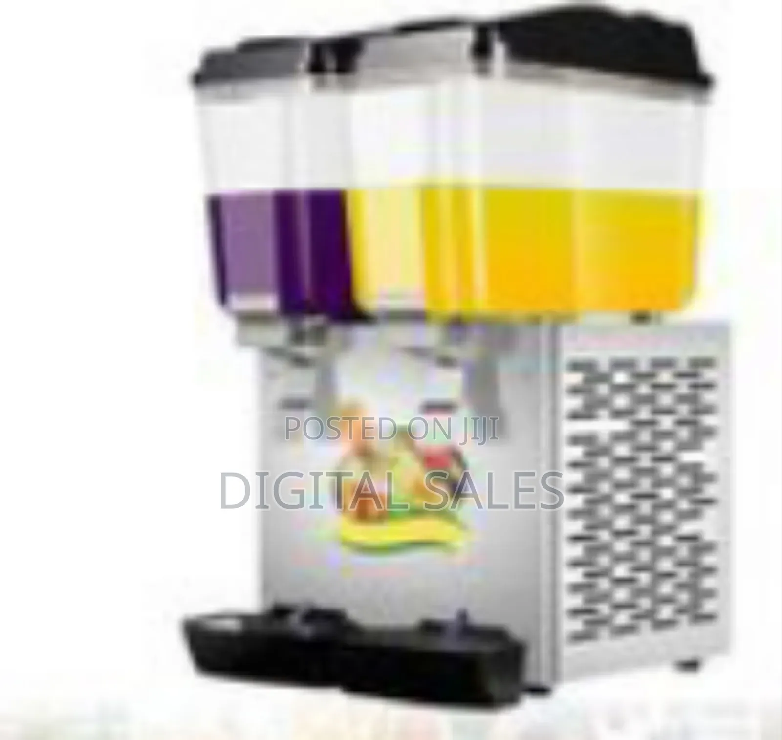 Commercial Double-tank Cold Beverage/Juice Dispenser - Transparent in ...