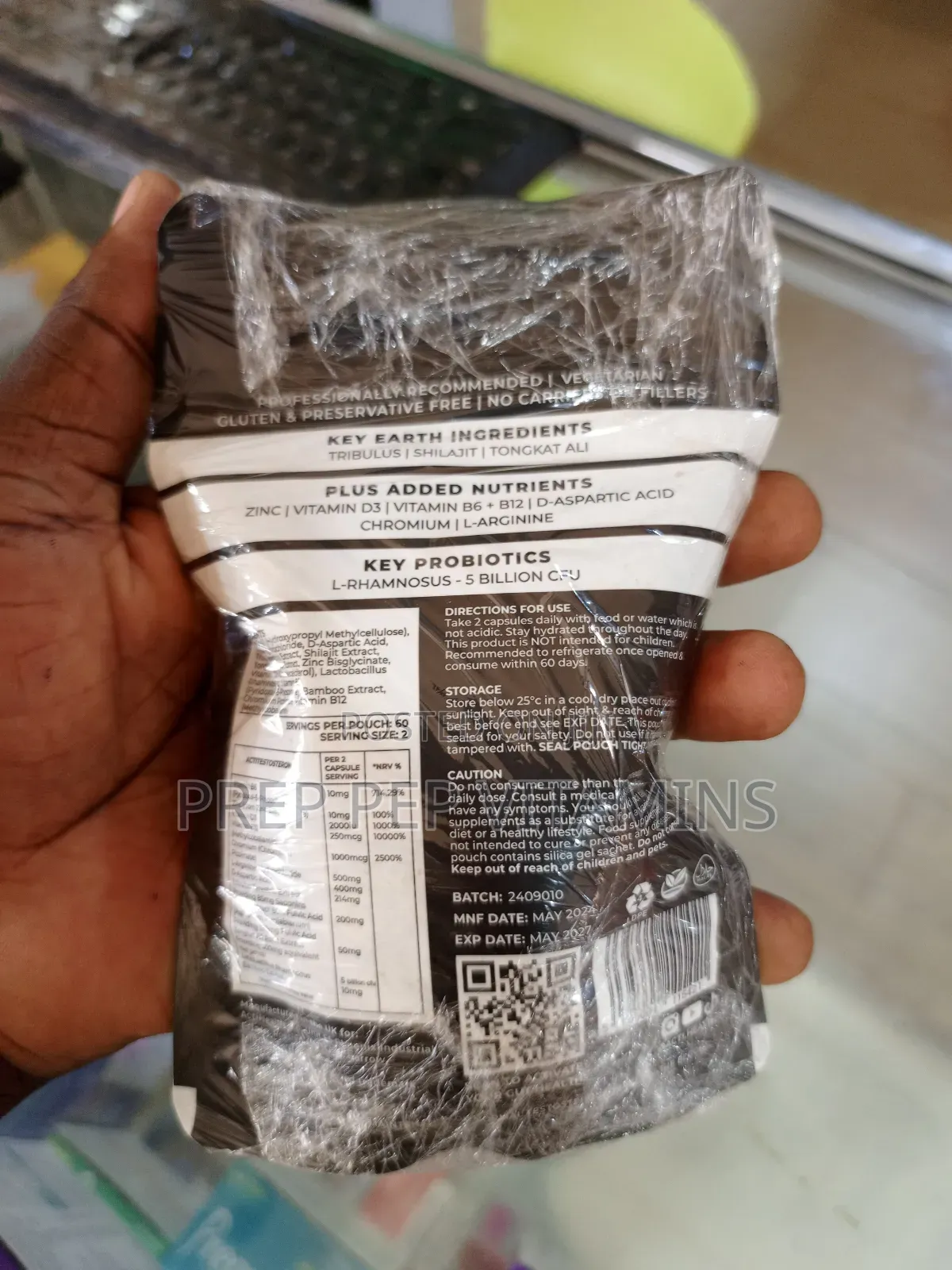 Testosterone Max Health Caps 60s - Men's Reproductiom Mood Energy in ...