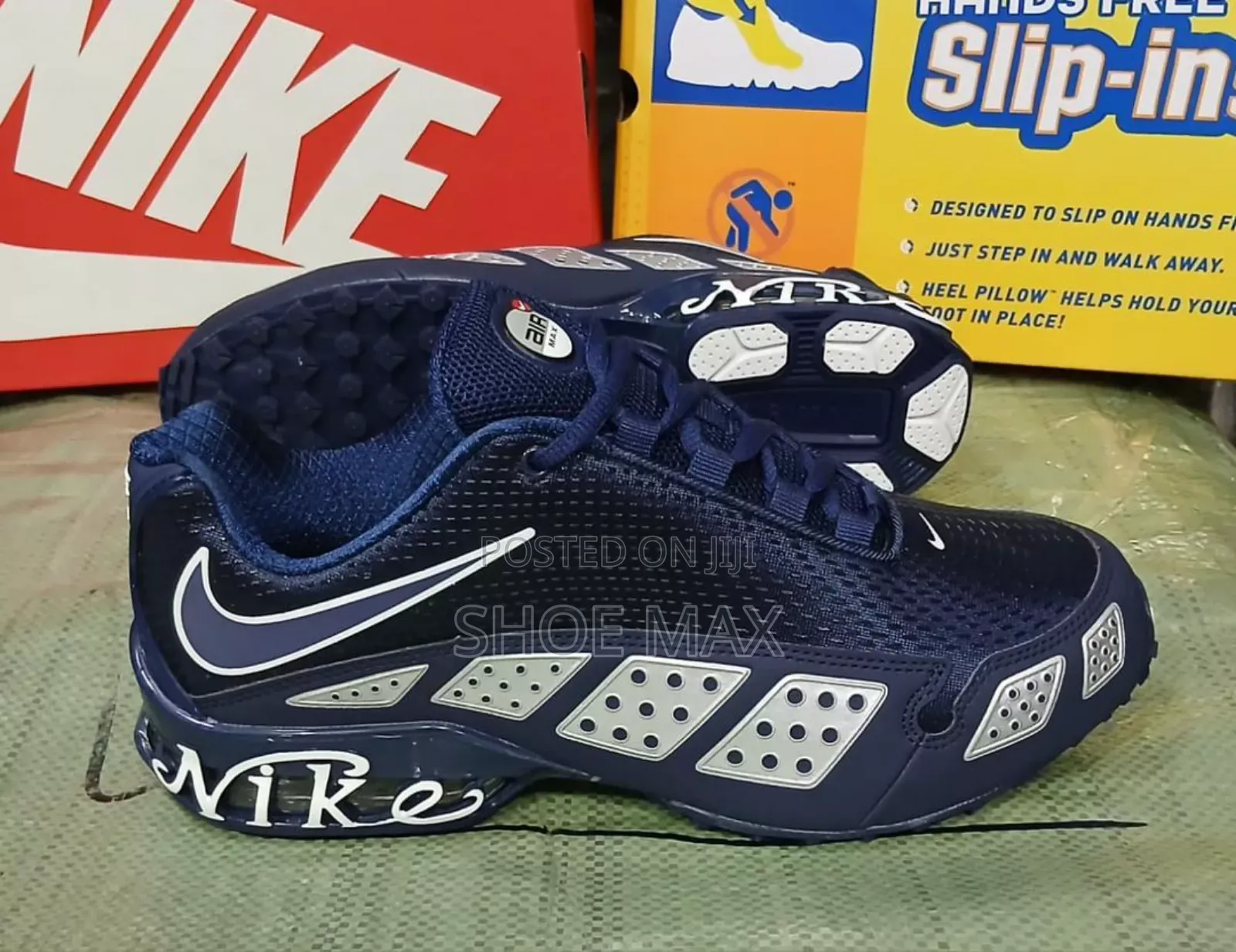 Dark Blue Nike Running Shoes in Central Division - Shoes, Shoe Max ...