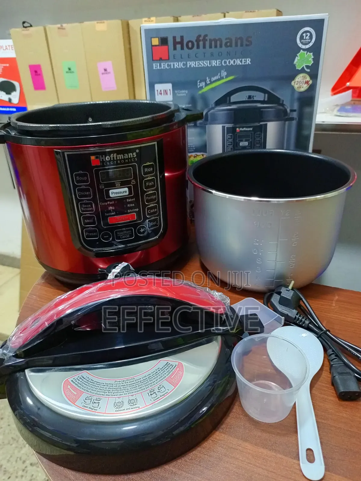 Hoffman 6.5l Electric Pressure Cooker. in Central Division - Kitchen ...