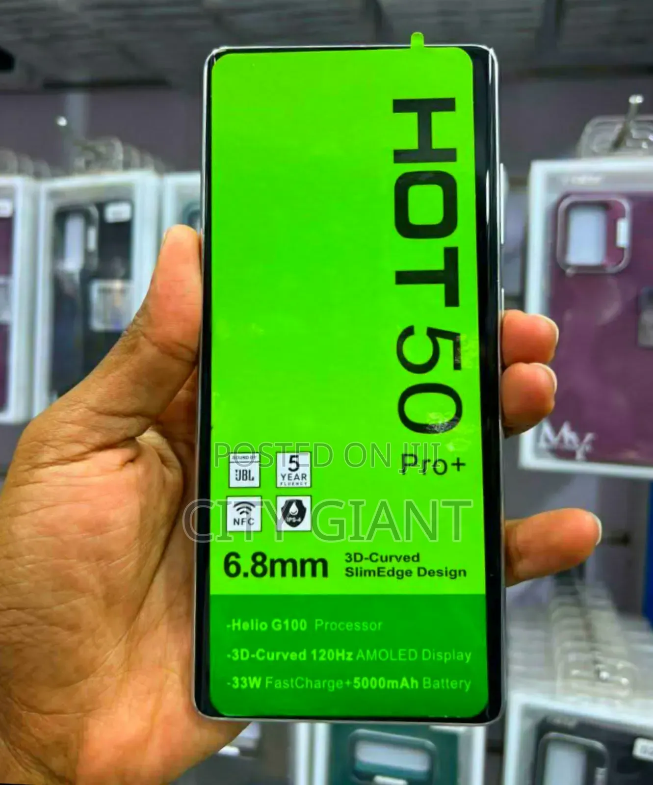 New Infinix Hot 50 Pro+ 4G 256 GB Silver in Central Division - Mobile ...