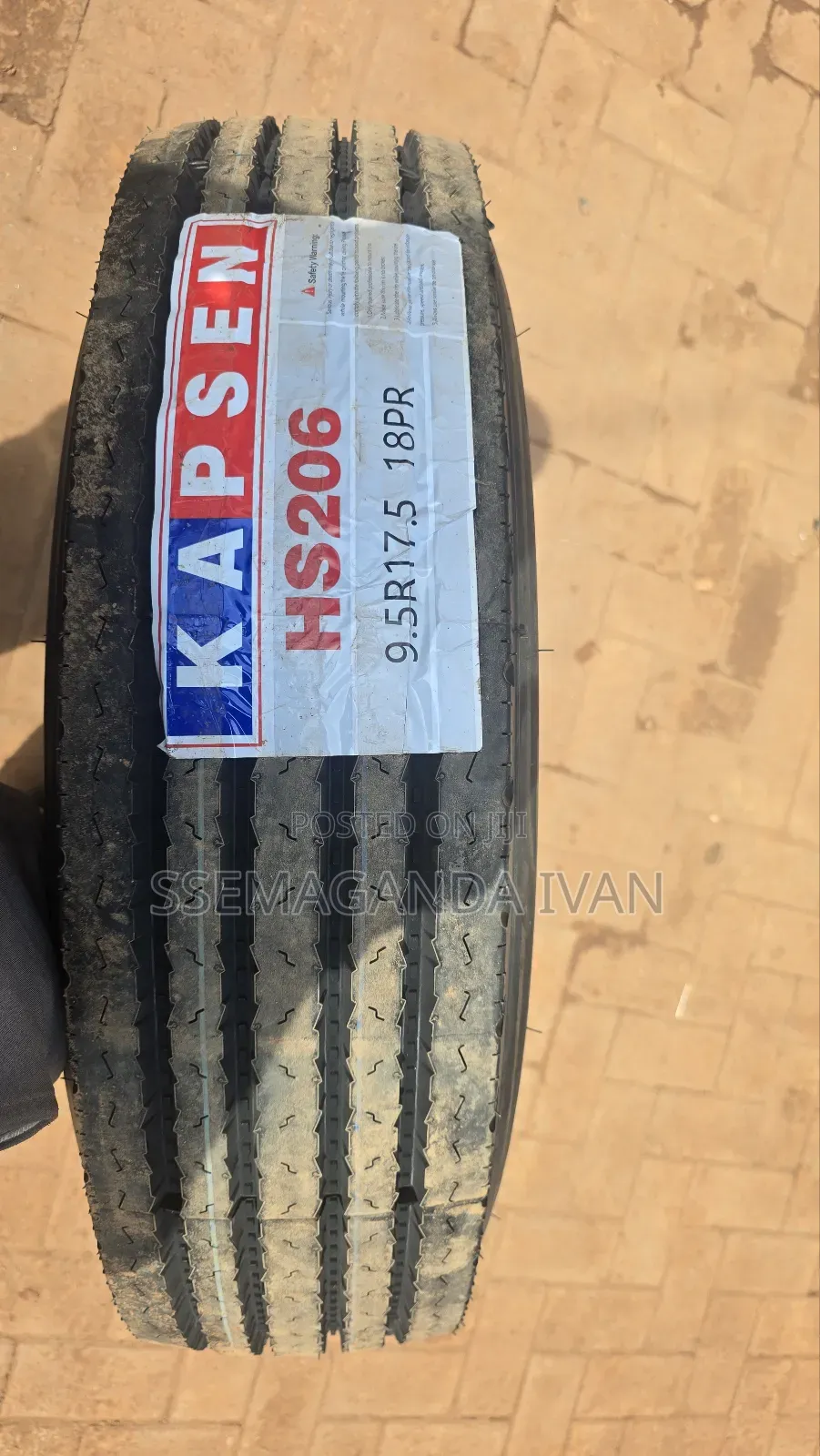 9.5r17.5 Original Kapsen Highway Design(Tubeless) for sale - Ssemaganda ...