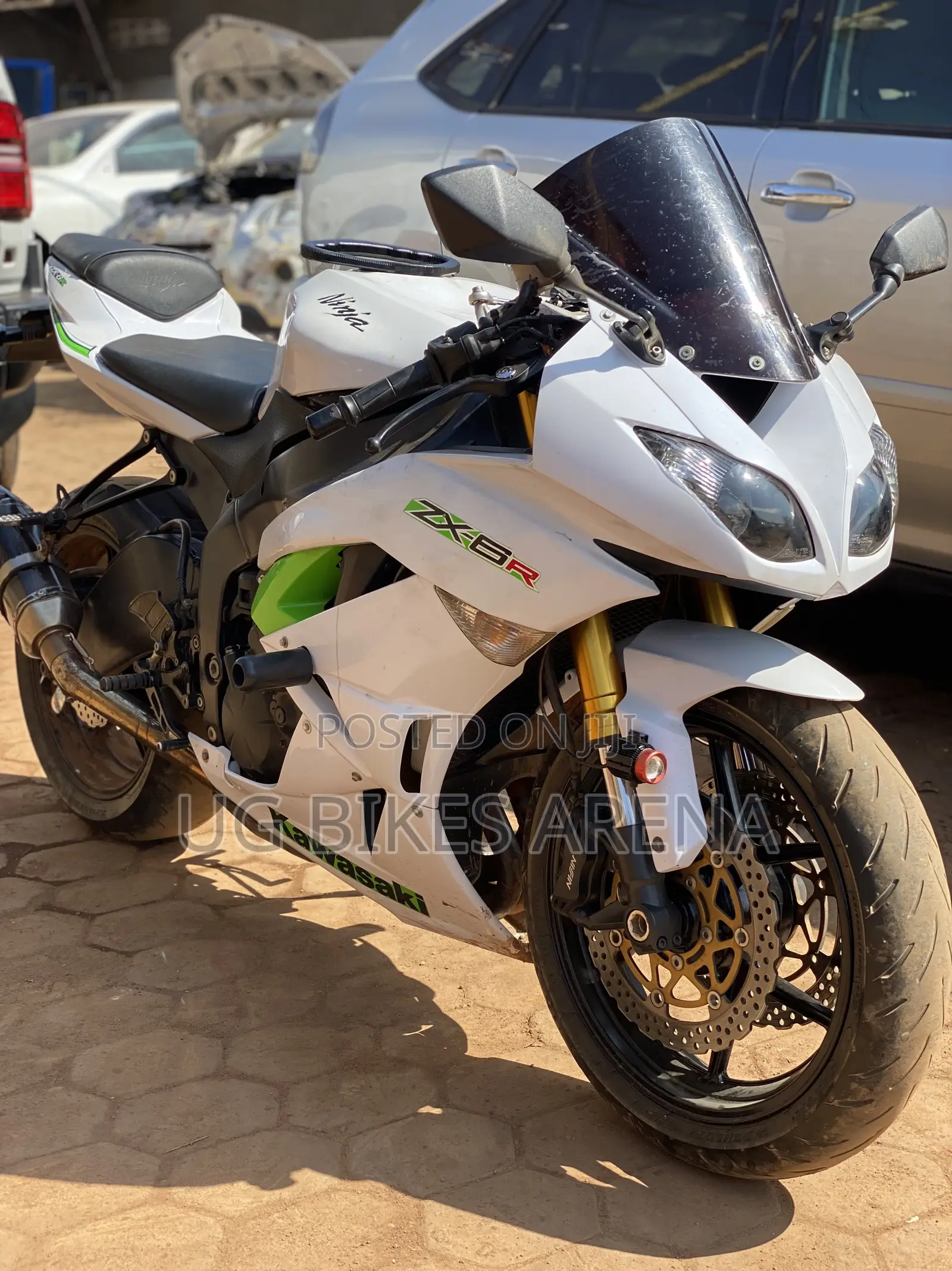 Kawasaki Ninja ZX6R 2012 White in Central Division - Motorcycles ...