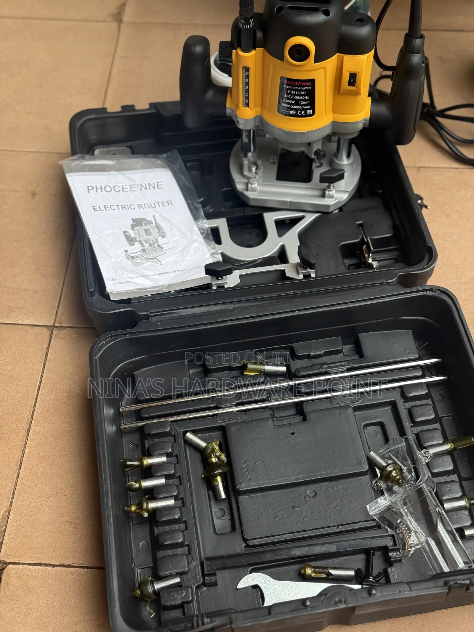 Wood Router Set 12mm Type in Central Division - Electrical Hand Tools ...