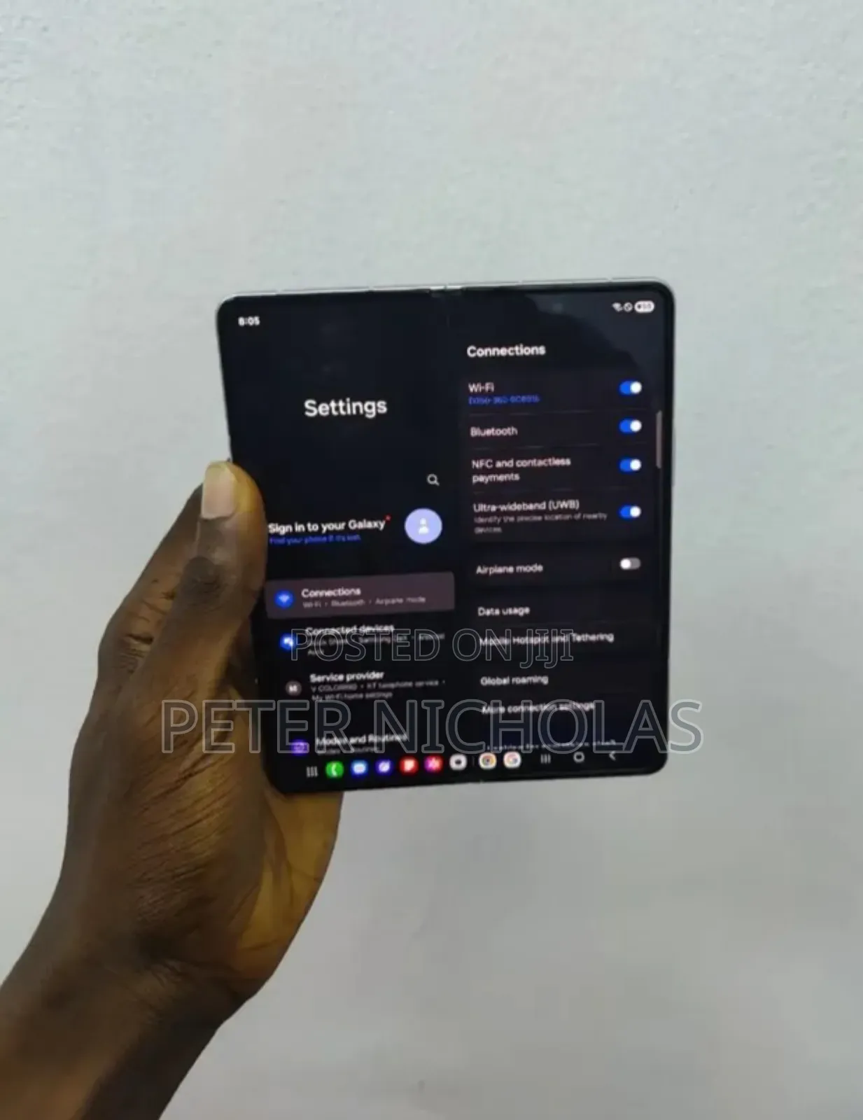 Samsung Galaxy Z Fold 3 256 GB Gray in Central Division - Mobile Phones ...