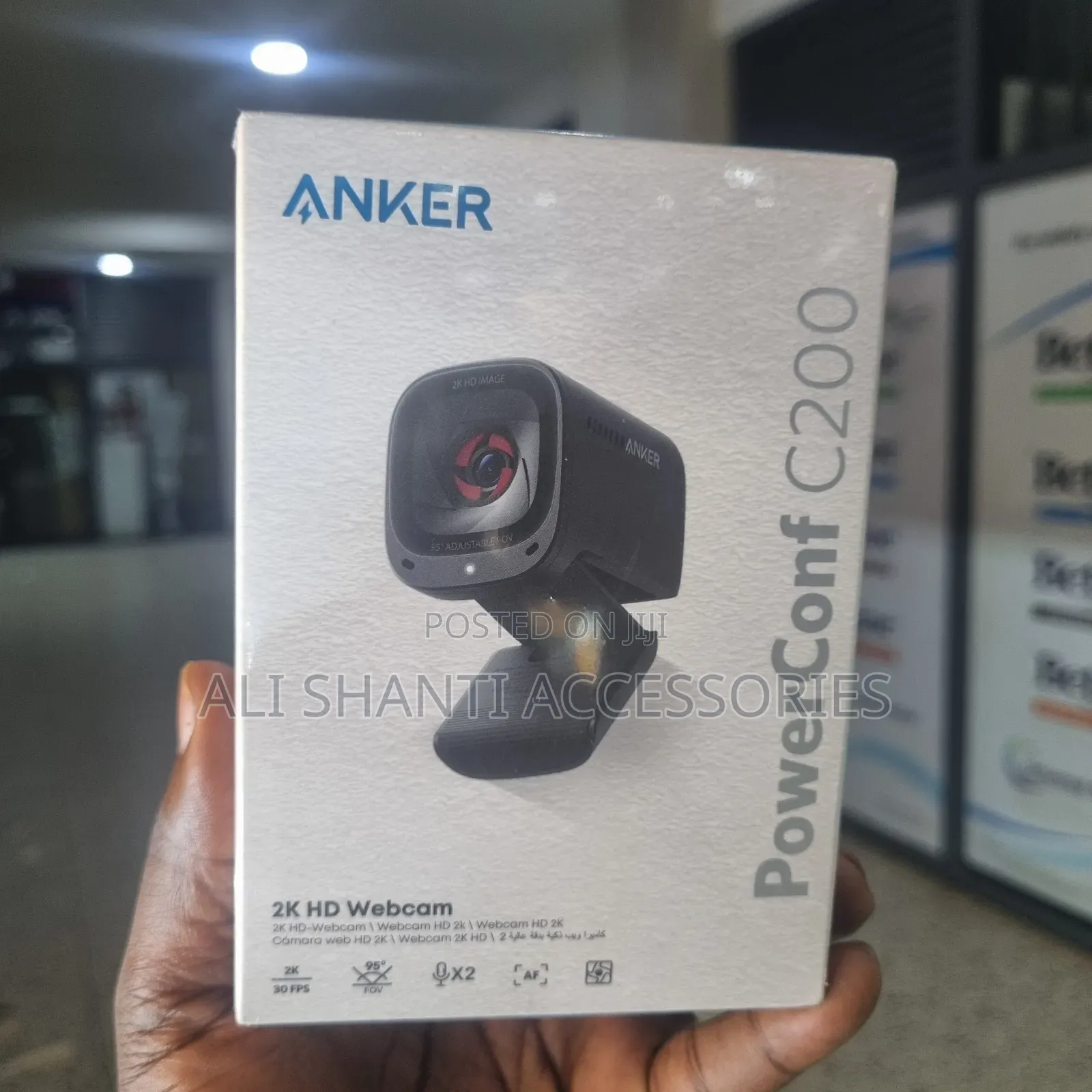 Powerconf C200 Anker Webcam Camera in Central Division - Computer ...