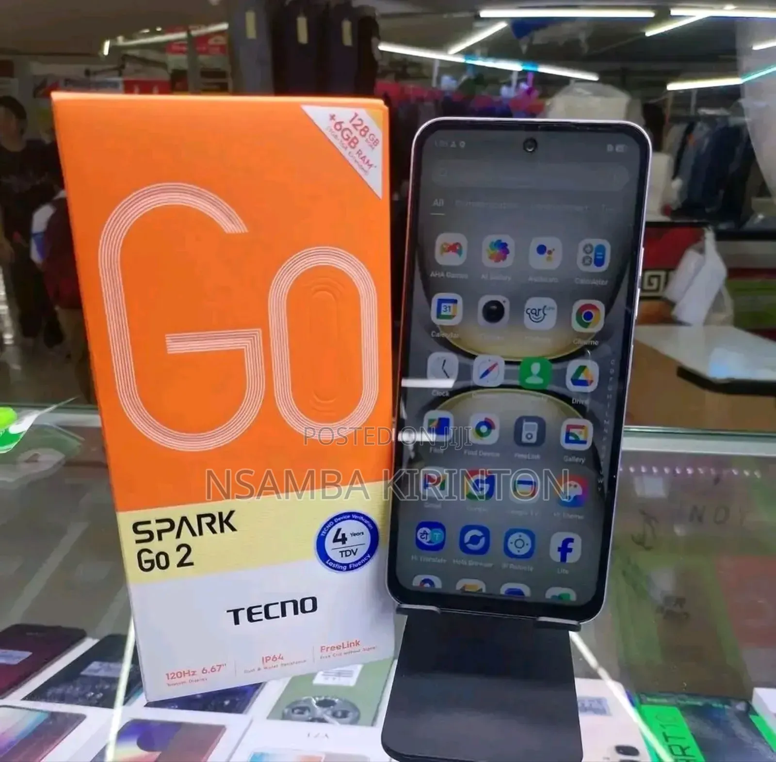 New Tecno Spark Go 2023 64 GB Silver in Central Division - Mobile ...