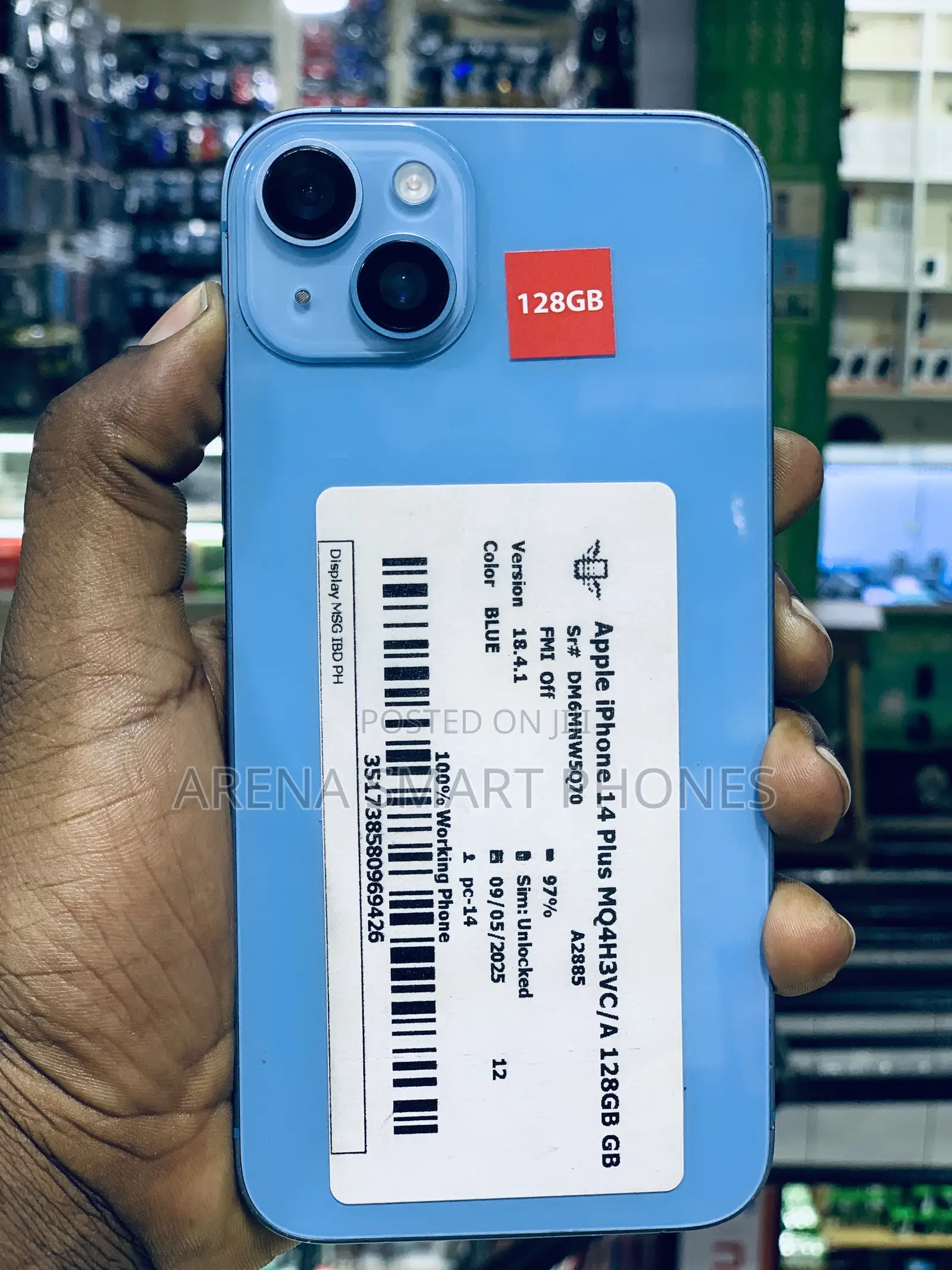 Apple iPhone 14 Plus 128 GB Blue in Central Division - Mobile Phones ...