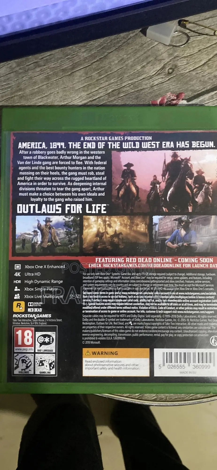 Red Dead Redemption Xbox One Disc in Kawempe - Video Games, Francis Kaz ...