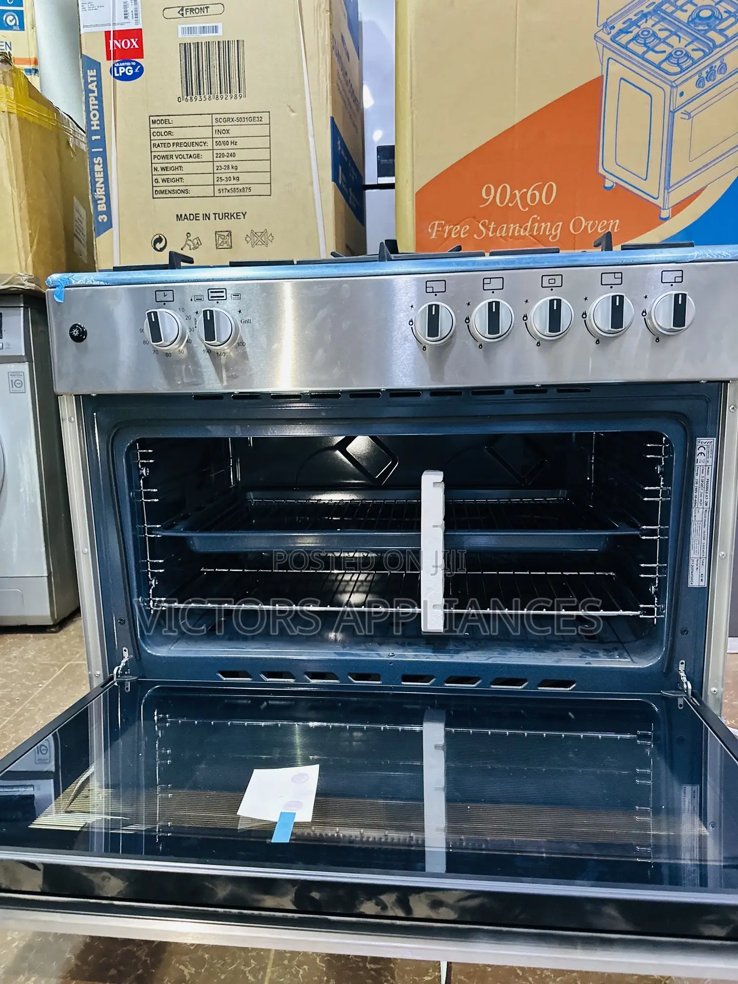 Ferre 5gas 90x60cm High Performance Gas Cooker From Uk in Central ...