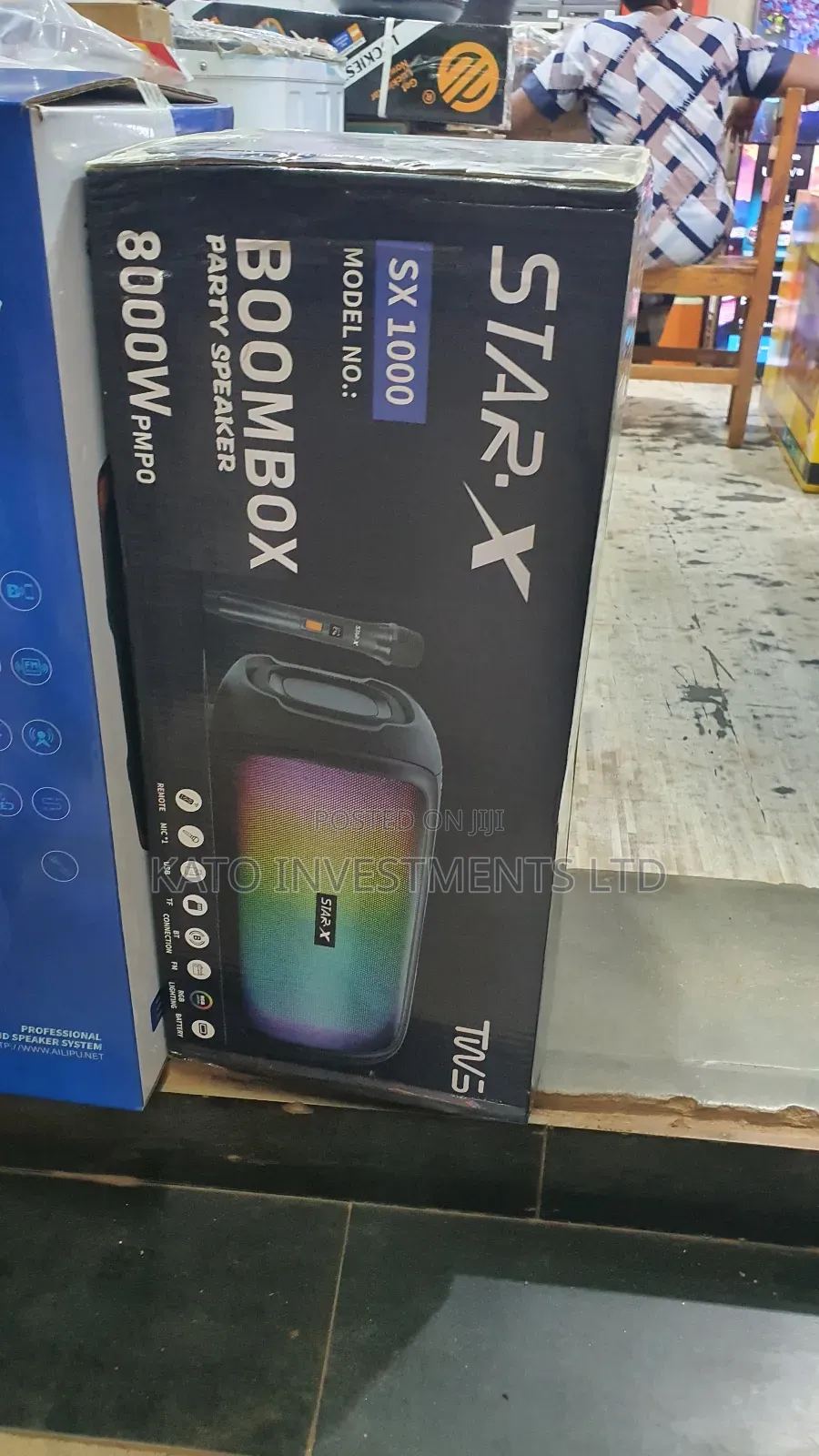 Star X Boom Box Party Box Speaker in Central Division - Audio & Music ...